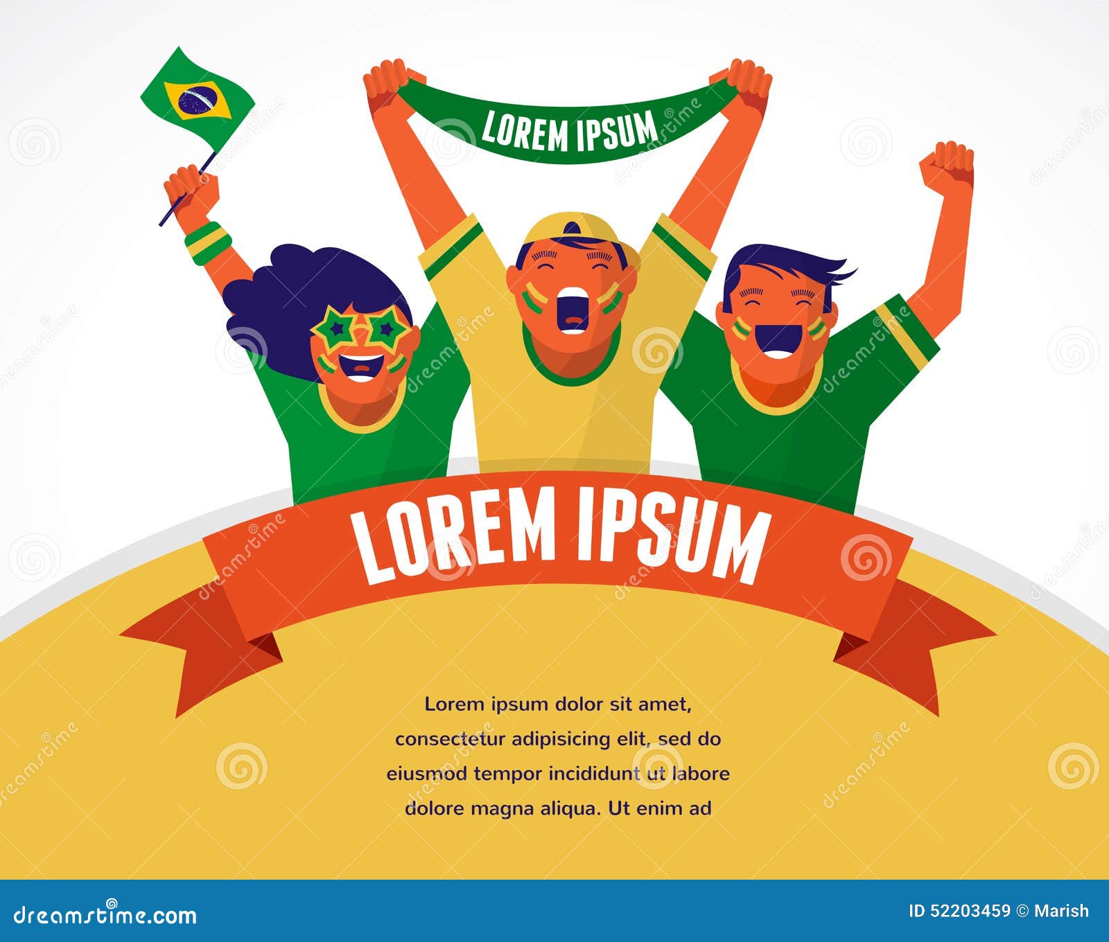 Supporters Stock Illustrations, Vecteurs, & Clipart – (98 Stock ...