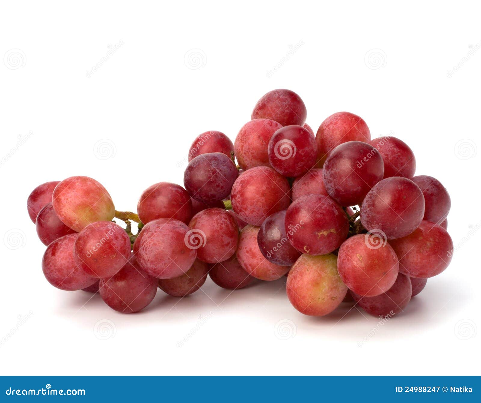 Groupe Parfait De Raisins Rouges Image stock - Image du moisson, propre ...