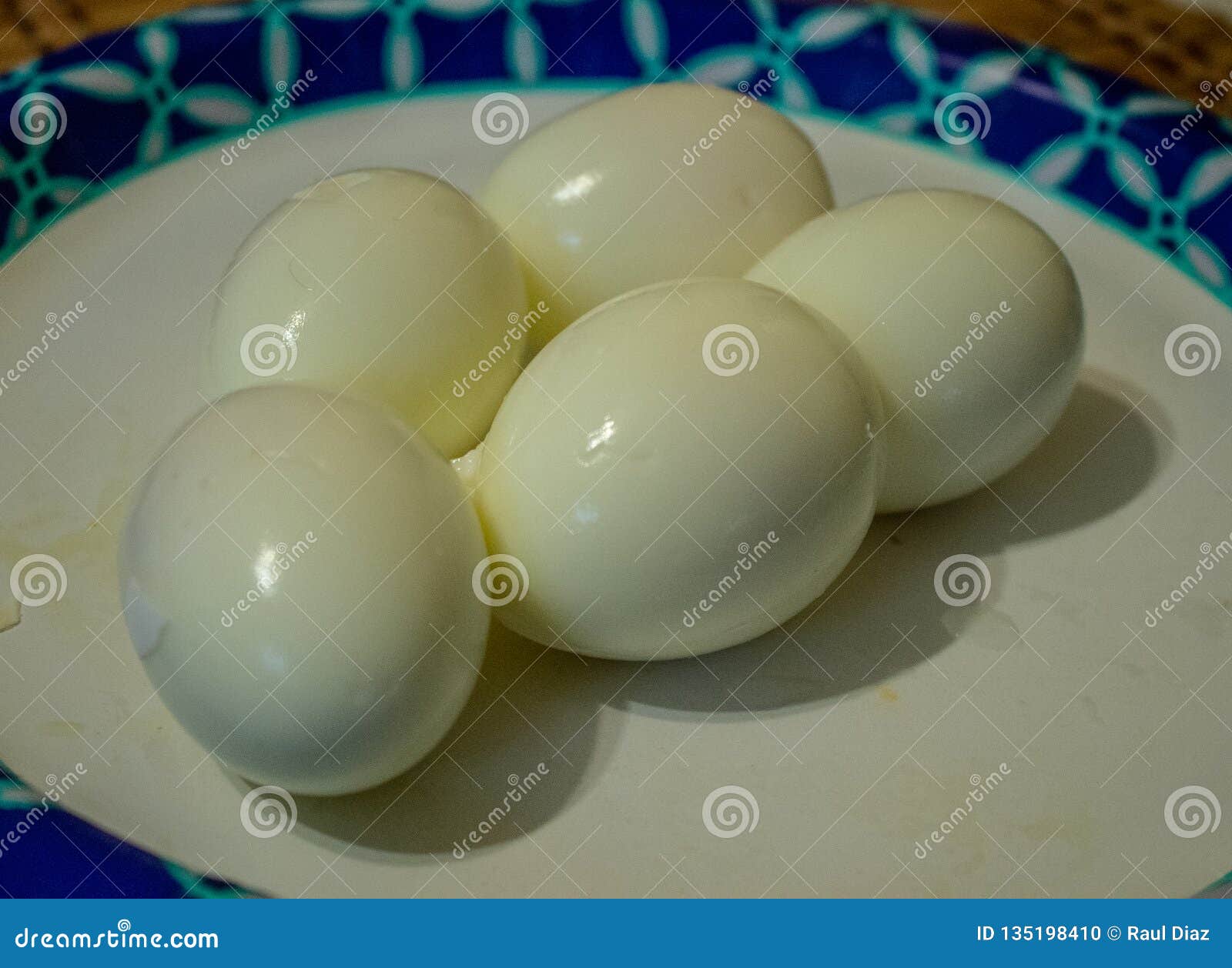 Grouped of Boiled Eggs stock photo. Image of nutrition - 135198410