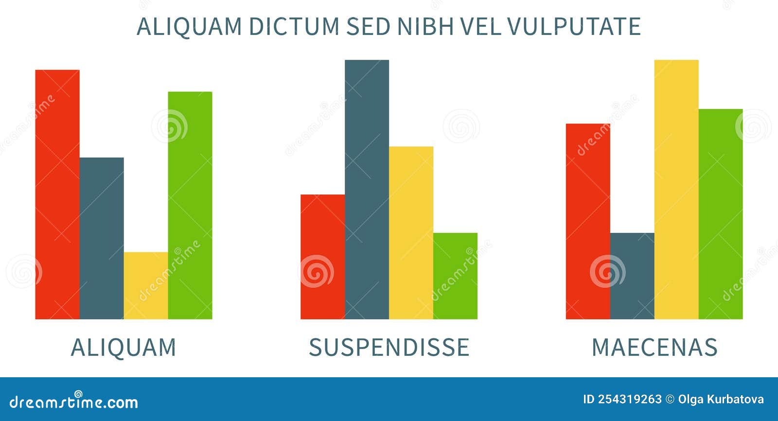 Data Comparison Chart UI Element Template Cartoon Vector ... Data Comparison Chart UI Element Template Cartoon Vector ...