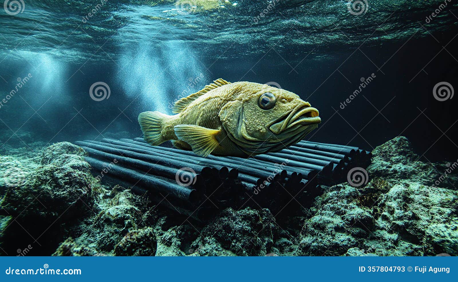 Artificial Reef Modules Creating New Habitats Royalty-Free Stock Image ...