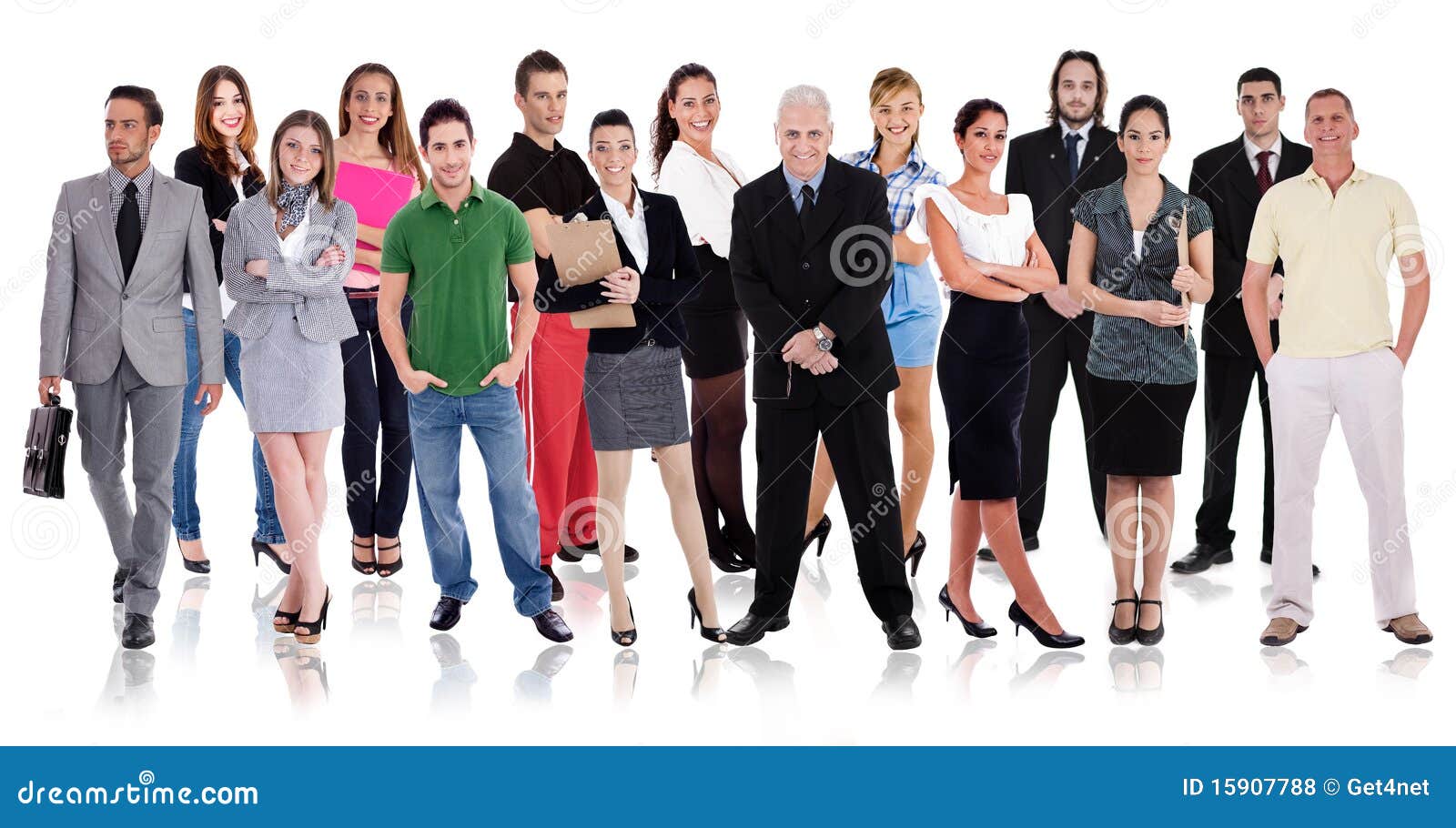 Groupes De Personnes Différentes Dans Une Ligne Photo stock - Image du ...