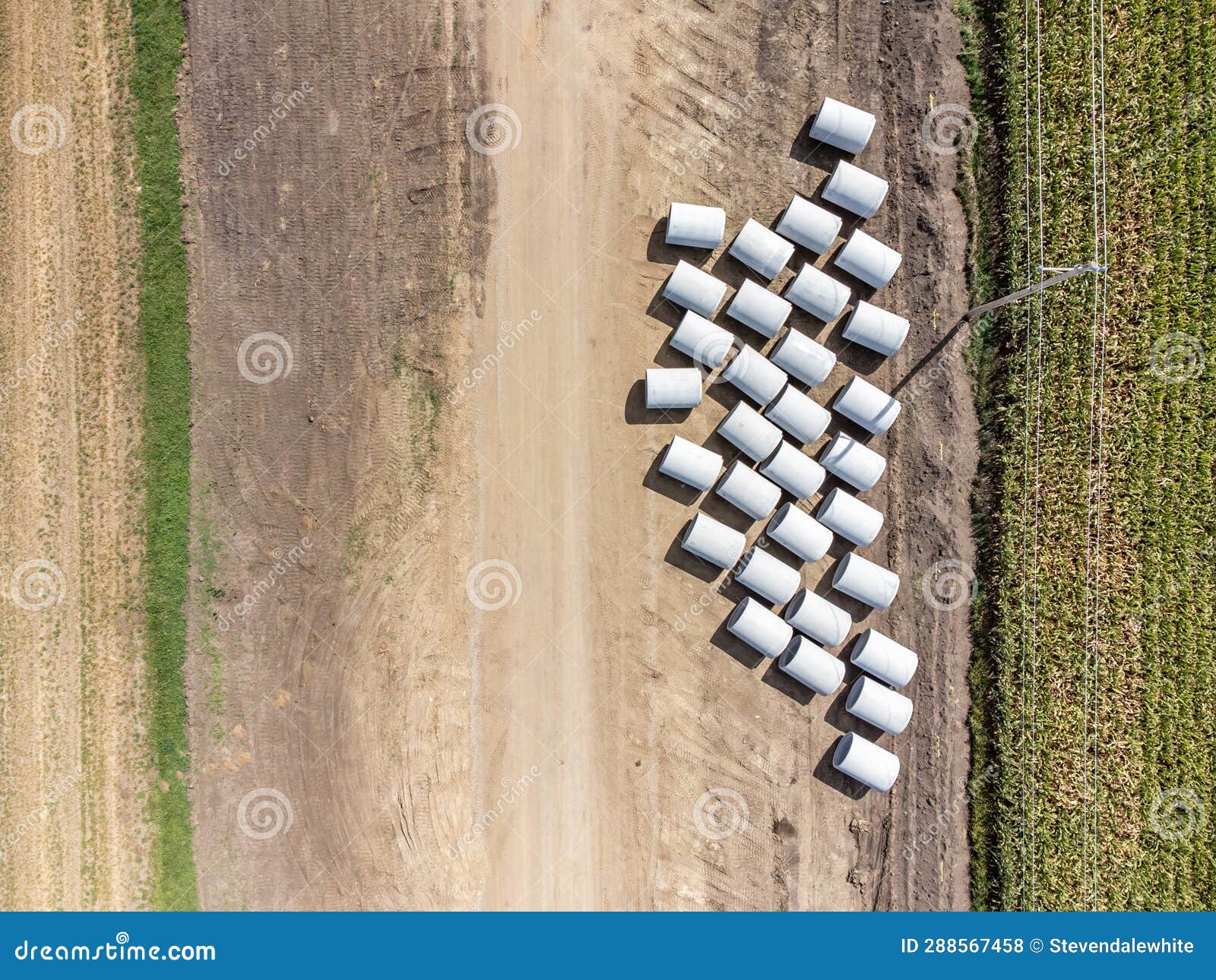 Stormwater Pipe On Facade With Rainwater Drainage Into The Drainage ...