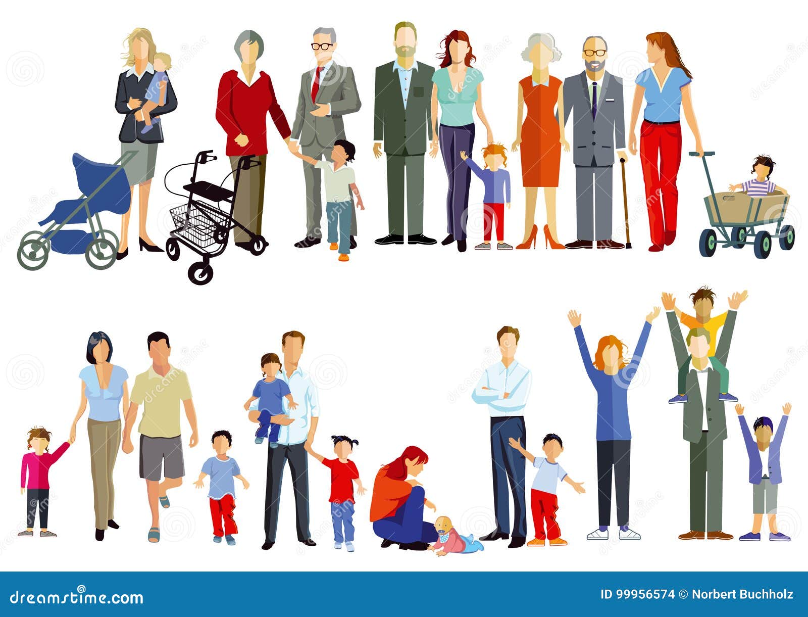 Families Cartoons, Illustrations & Vector Stock Images - 18992 Pictures ...