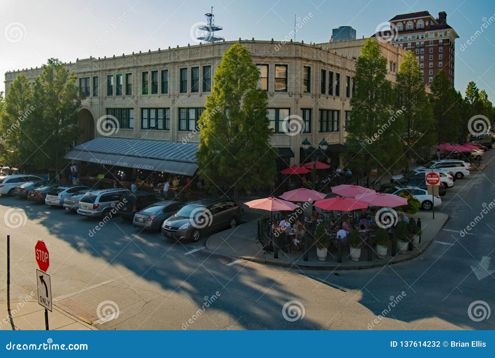 Grove Arcade in Asheville editorial photography. Image of landmark ...