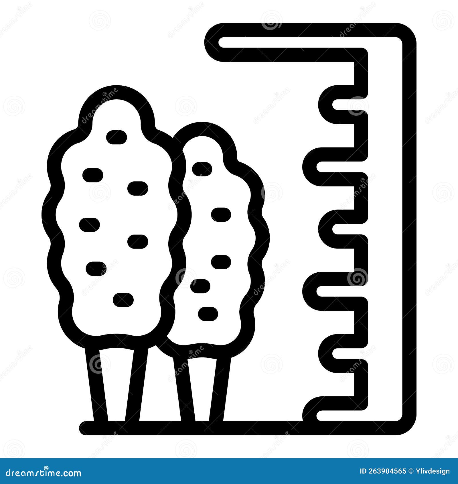 Grow Plant Control Icon Outline Vector. Farmer Farm Stock Vector ...