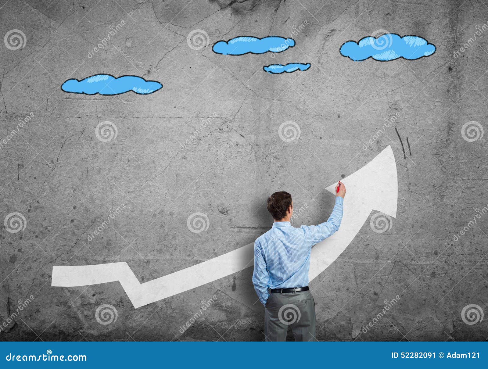 Grow and success concept stock image. Image of graphic - 52282091