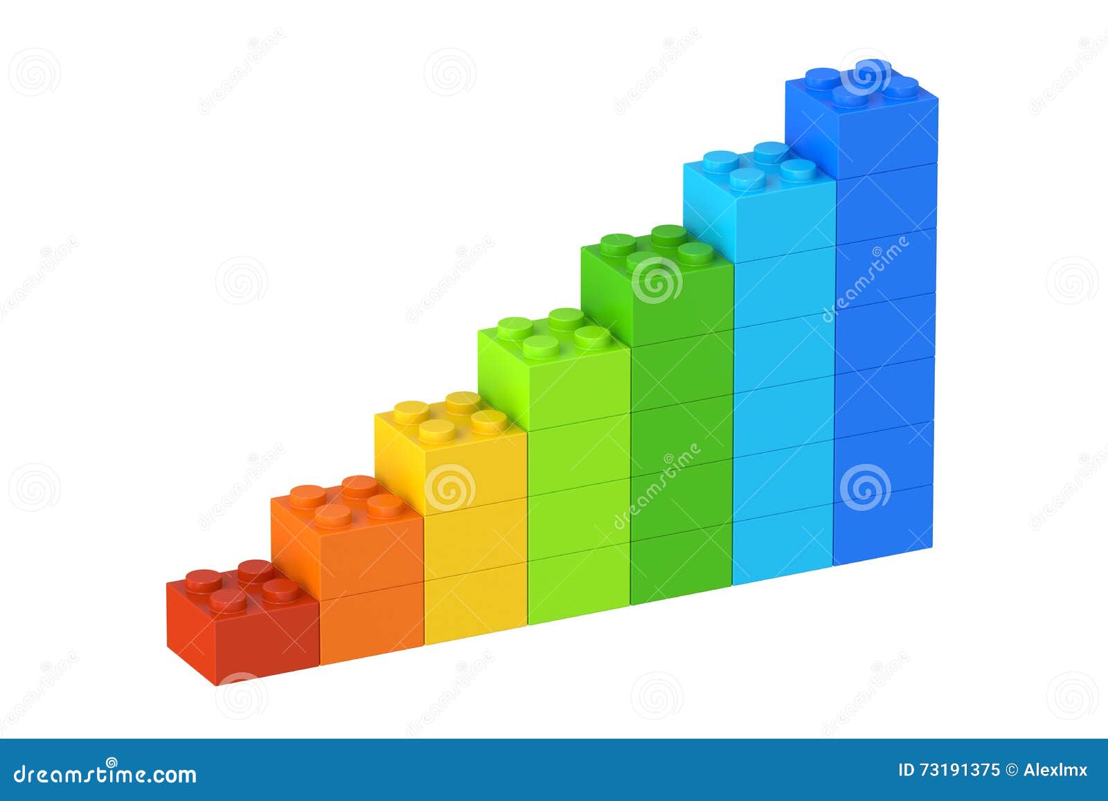 Colored Bar Growing Chart Stock Illustrations – 285 Colored Bar Growing ...