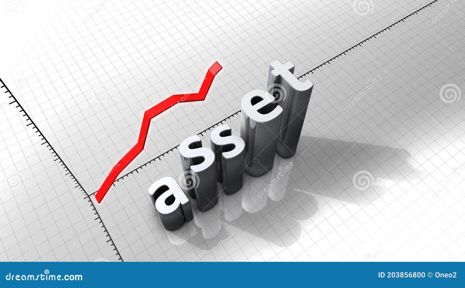 Growing chart, Asset. stock footage. Video of financial - 203856800