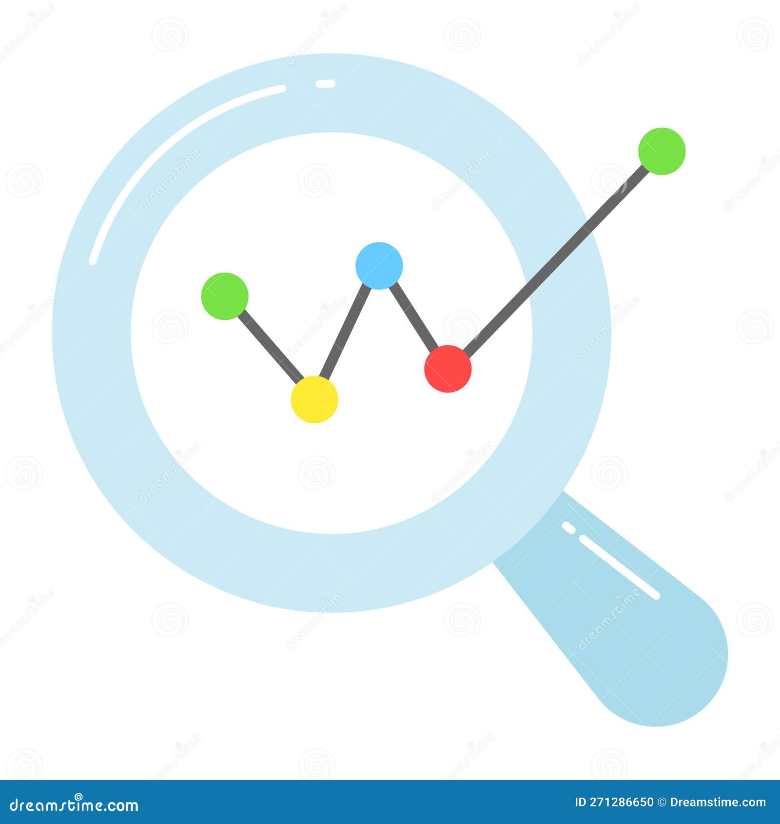 Growing Chart with Magnifier, Concept of Data Data Analytics Stock ... Growing Chart with Magnifier, Concept of Data Data Analytics Stock ...