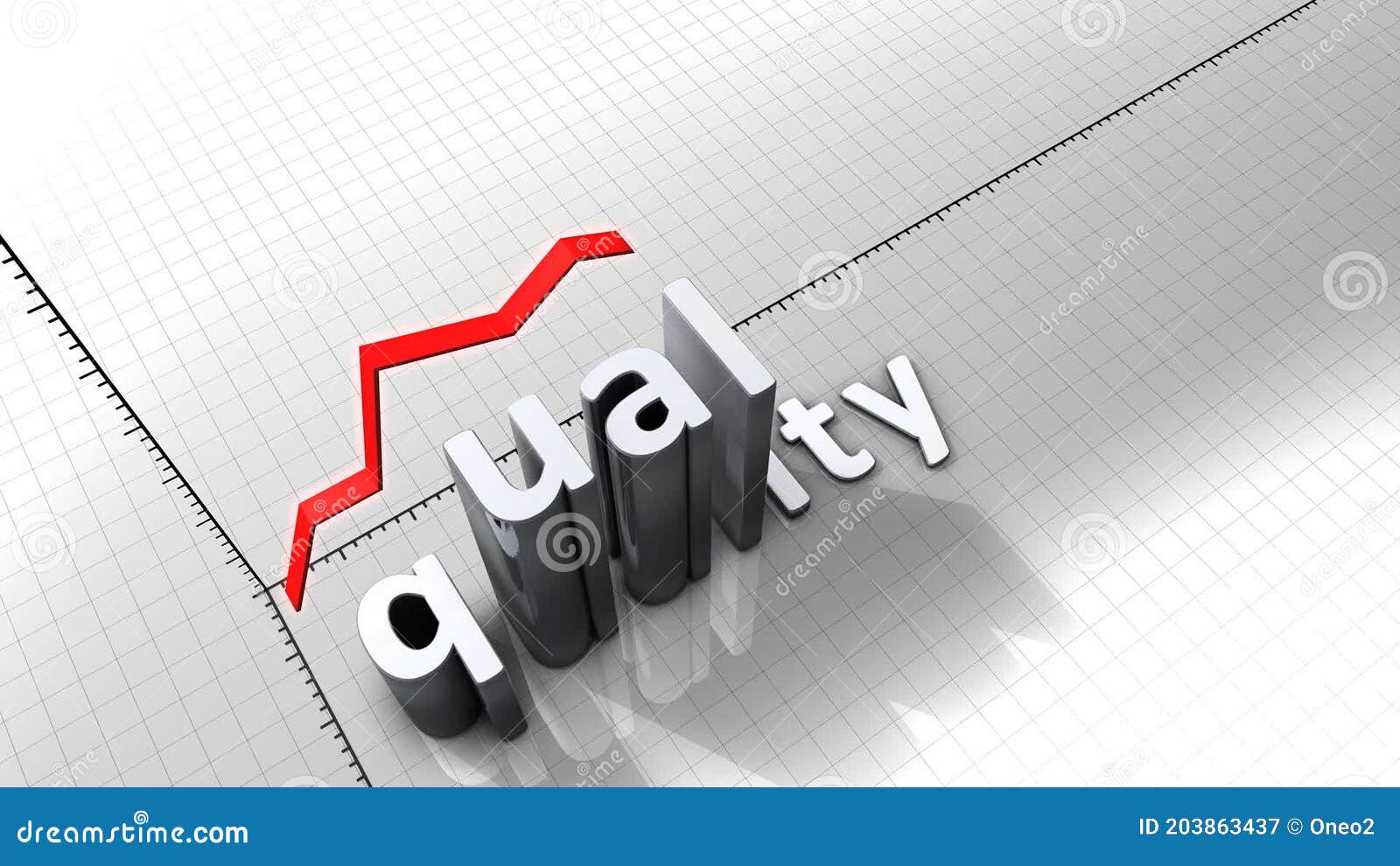 Growing chart, Quality. stock video. Video of growth - 203863437