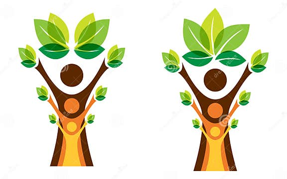 Growing Family Tree Concept Stock Vector - Illustration of branches ...