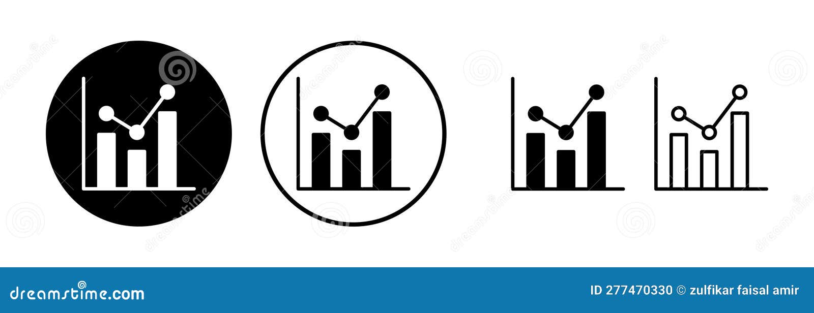 Growing Graph Icon . Chart Icon. Graph Icon Stock Vector - Illustration ...