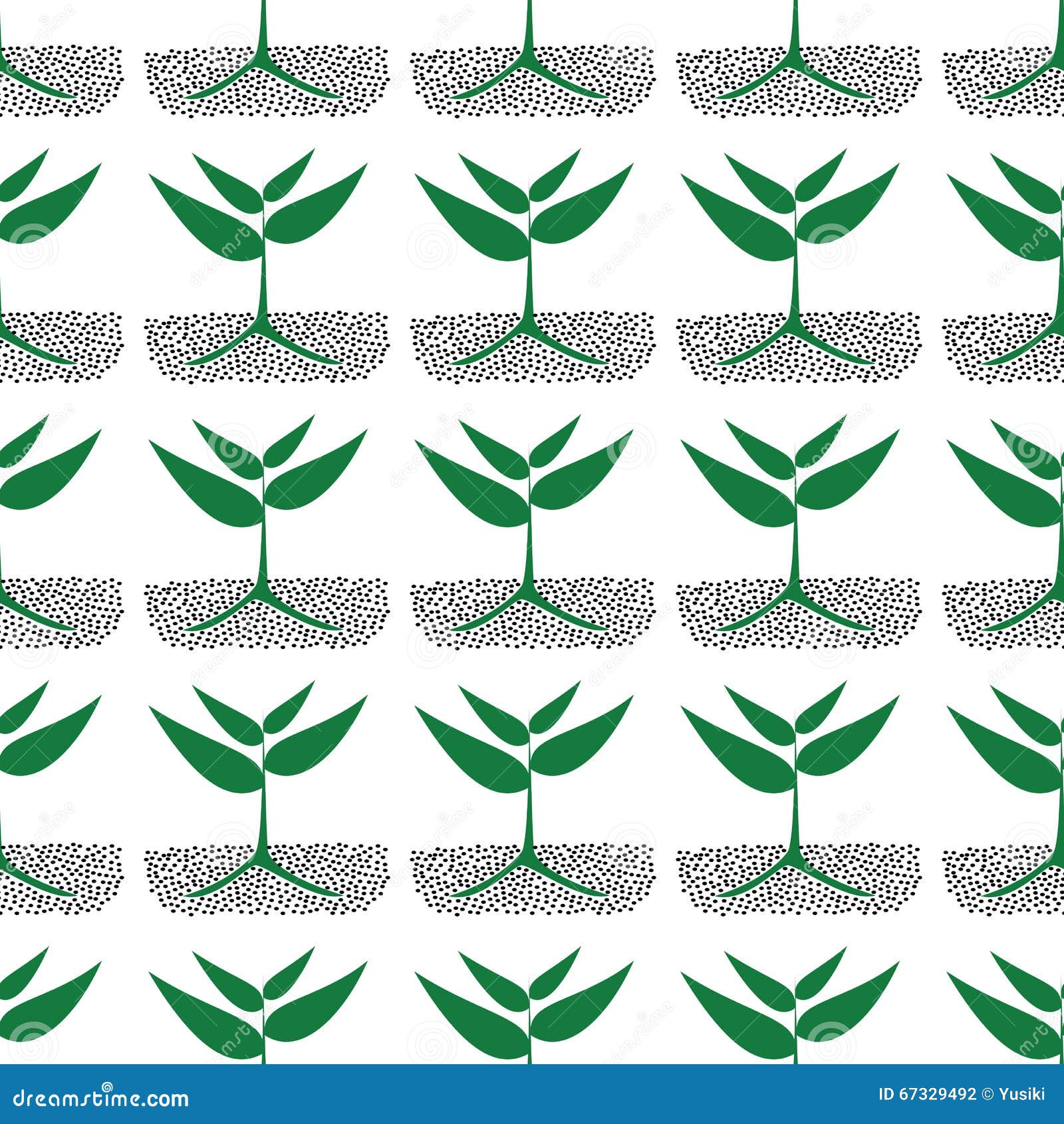 Soil Seamless Layers Ground Layer. Stones And Grass On Dirts. Vector ...