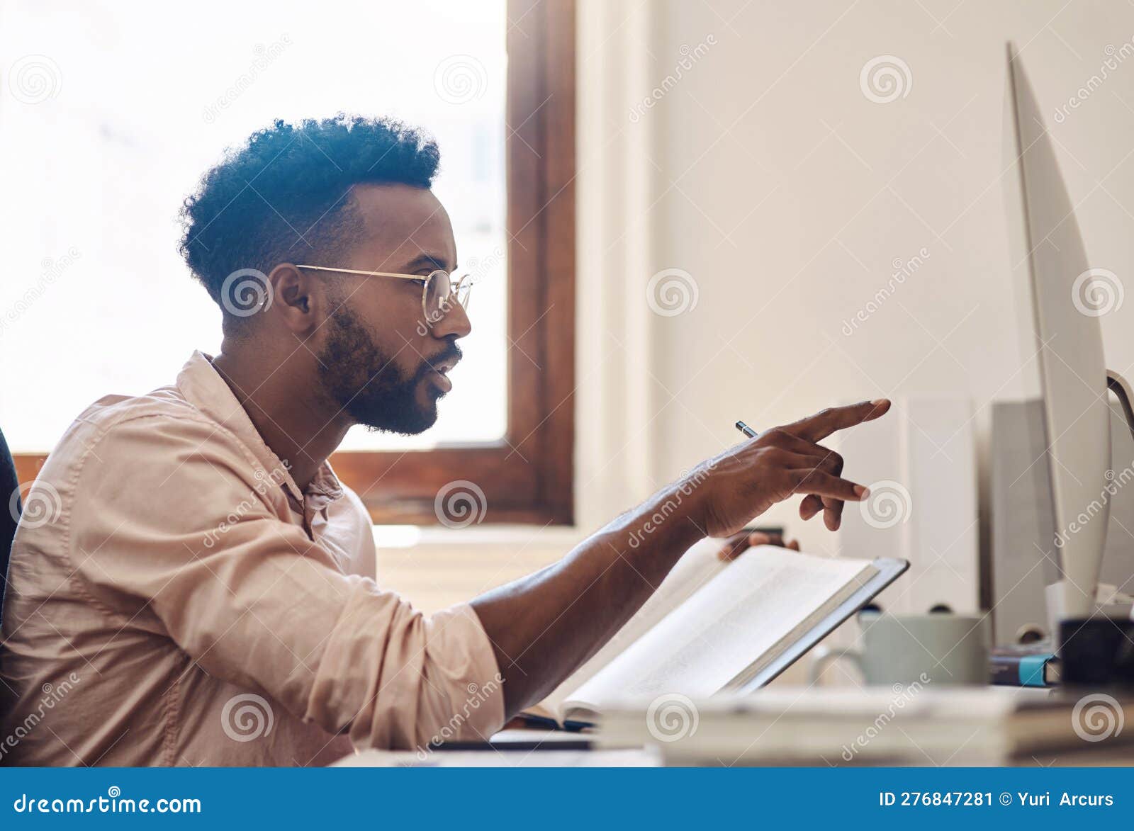 Growing His Career with that Go-getter Mindset. a Young Businessman ...