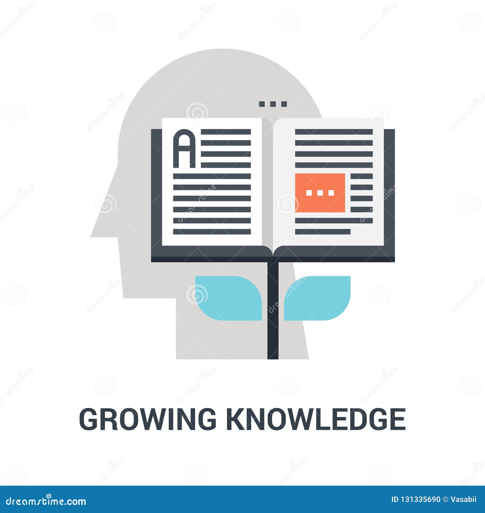 Knowledge Icon Vector Sign And Symbol Isolated On White Background ...