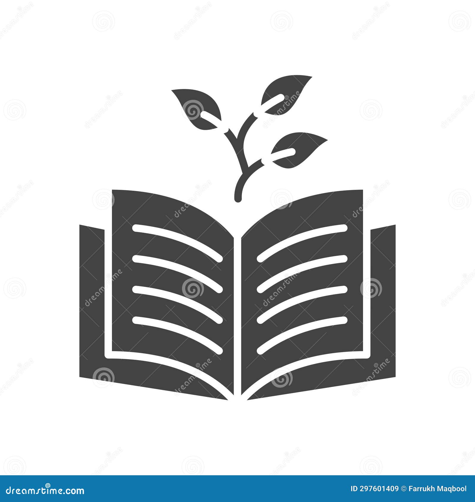 Growing Knowledge Icon Vector Image. Stock Vector - Illustration of ...