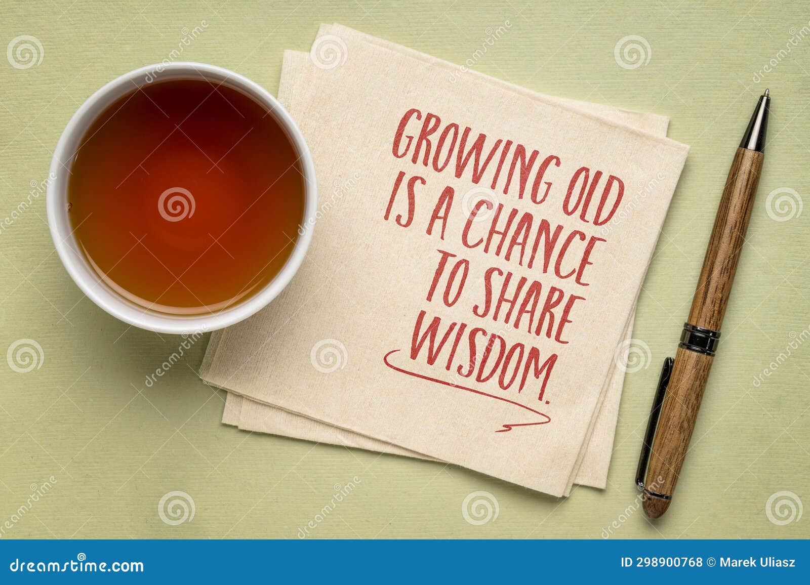Growing Old is a Chance To Share Wisdom - Inspirational Note, Aging and ...