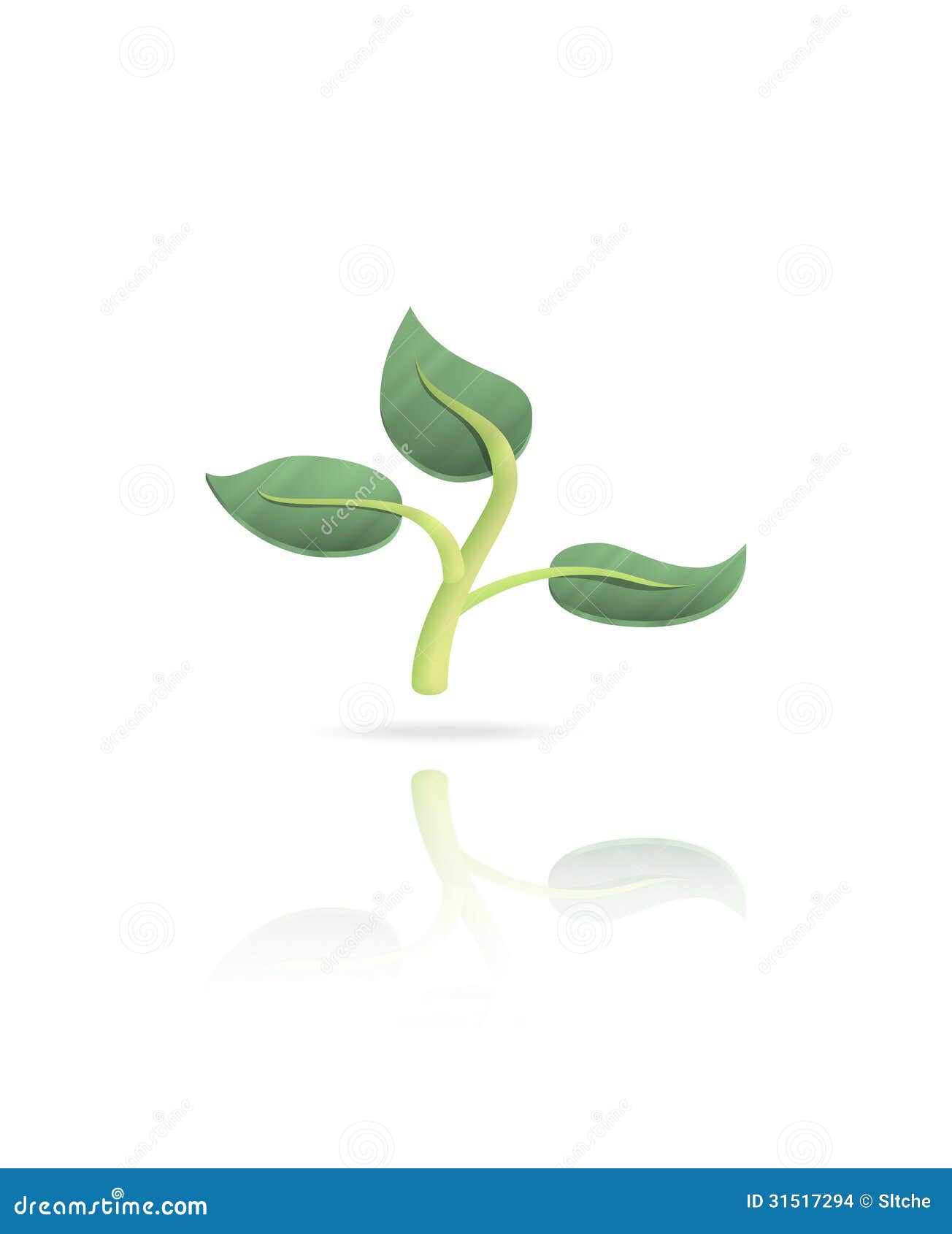 Growing plant stock vector. Illustration of eps10, tree - 31517294
