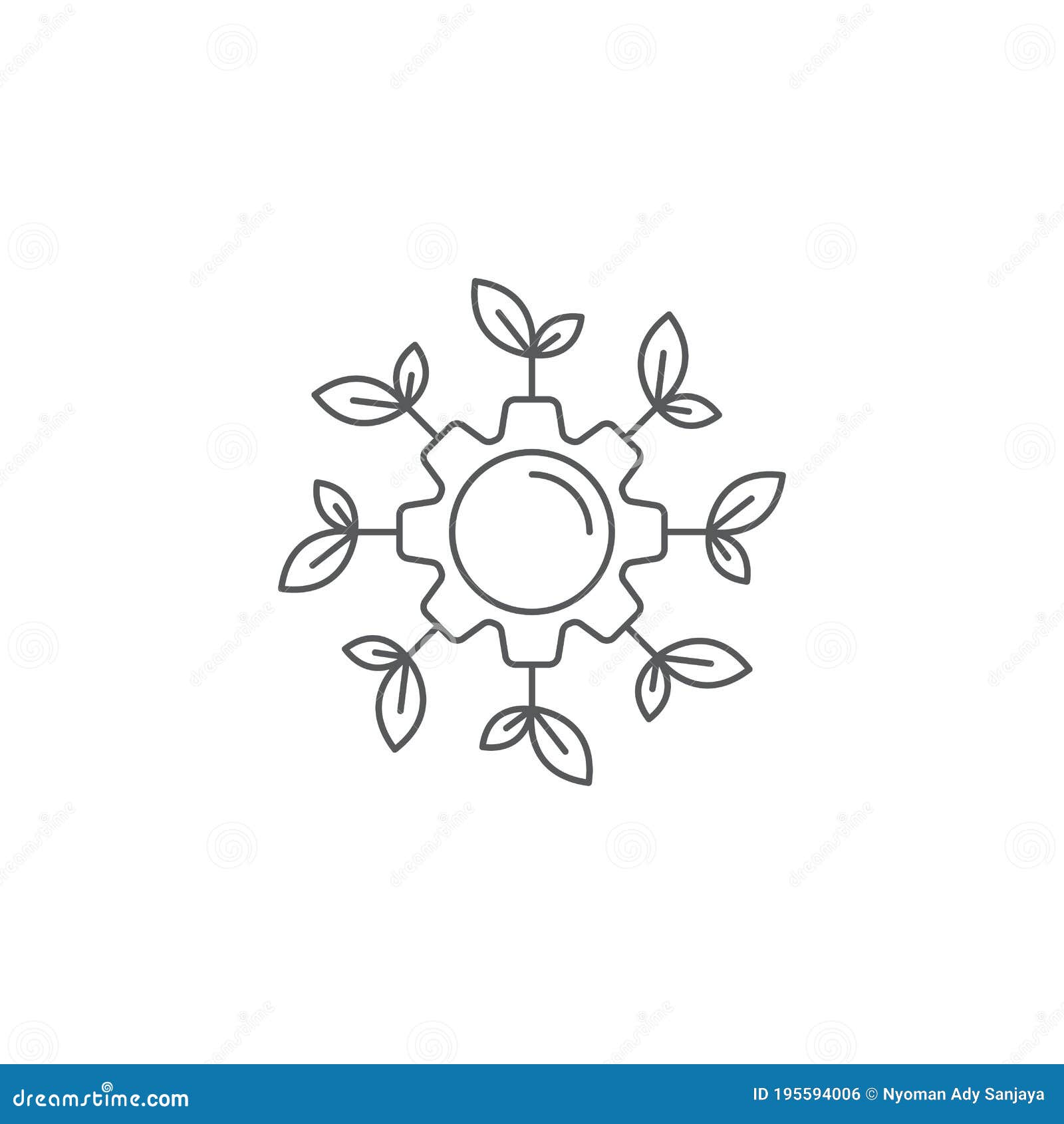 Growing Plants Technology Concept Vector Icon Illustration Design ...