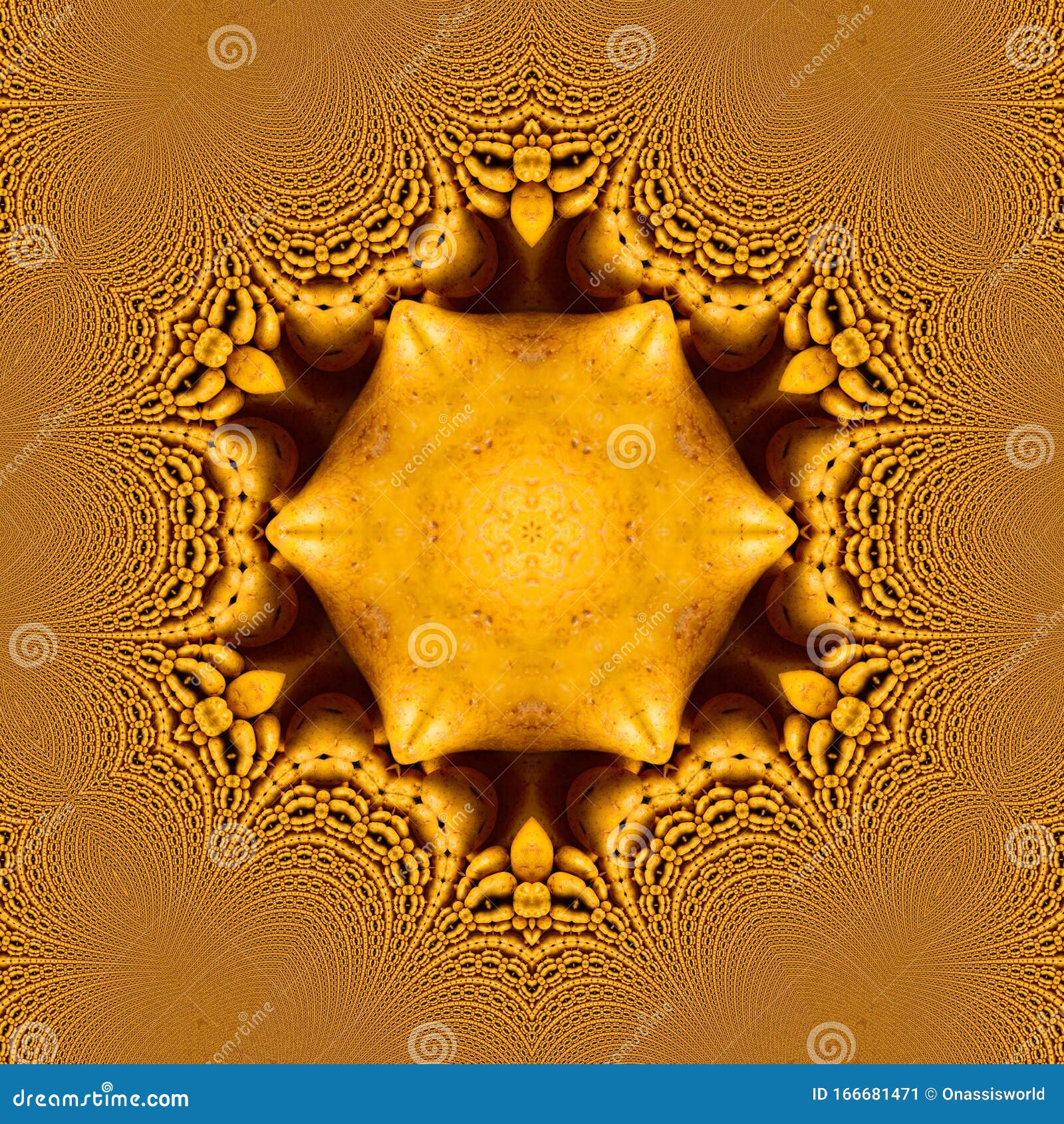 Grown Bown Potatoes Abstract Art Stock Image - Image of potatoes ...