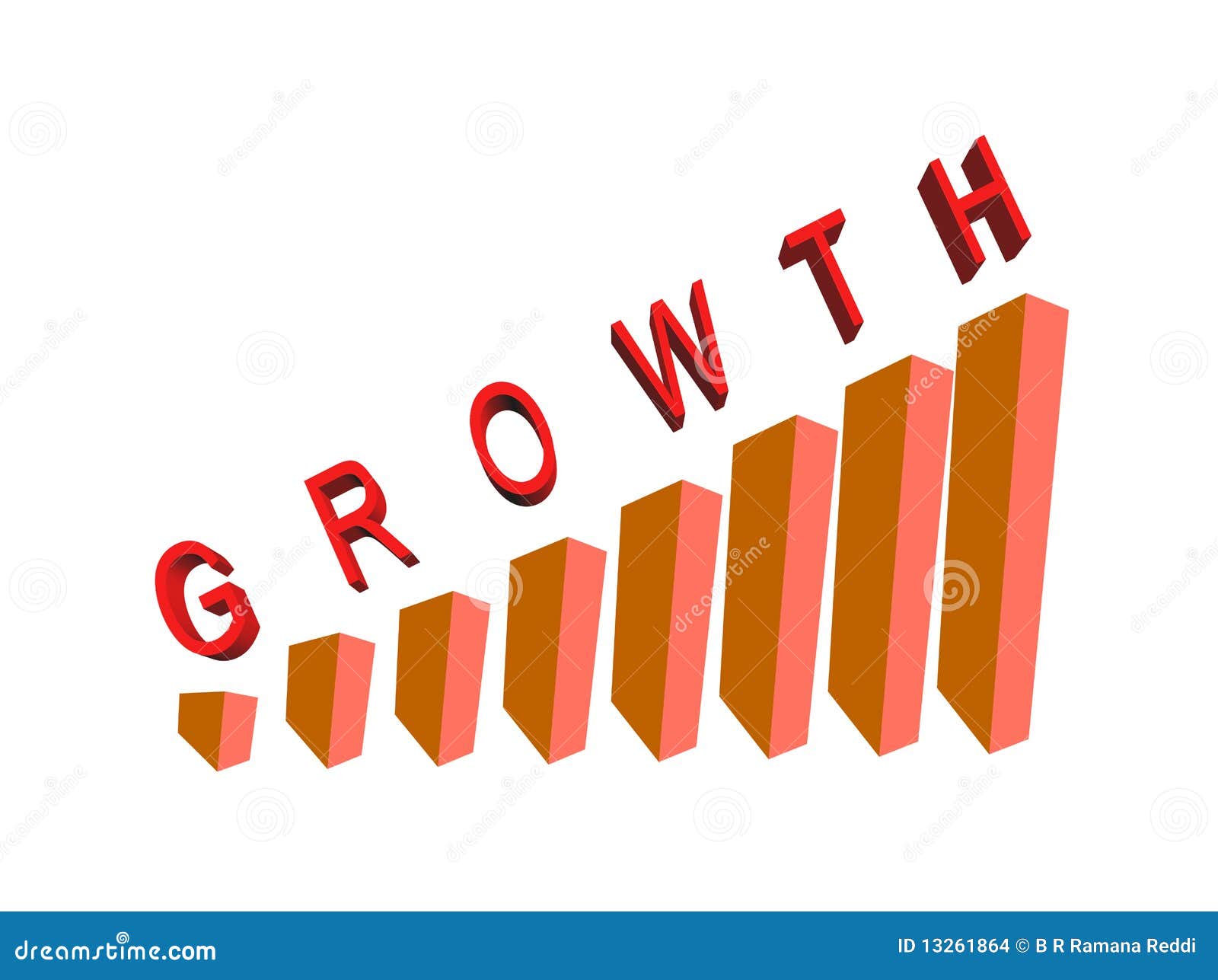 Growth stock illustration. Illustration of increase, financial - 13261864