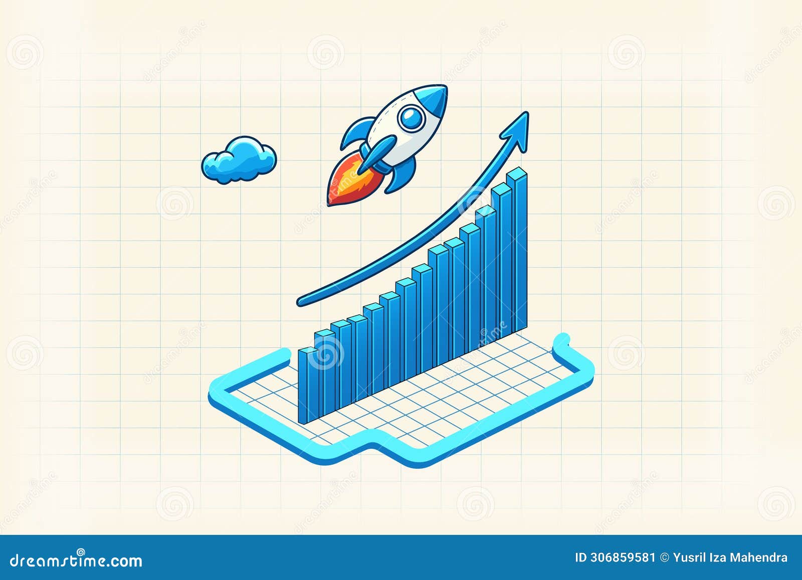 Exponential Growth or Compound Interest, Investment, Wealth or Earning ...