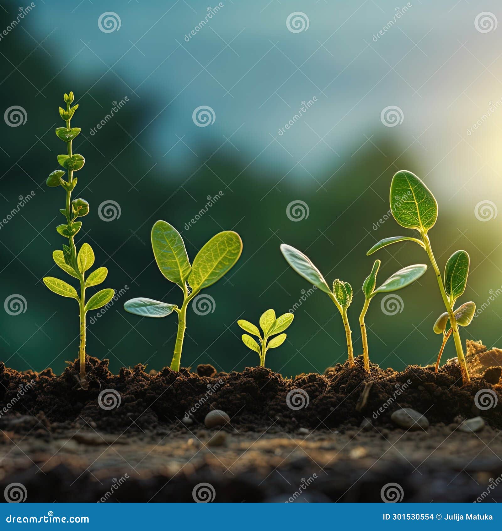 The Growth of Agricultural Crops: a Picture that Fixes the Stages of ...