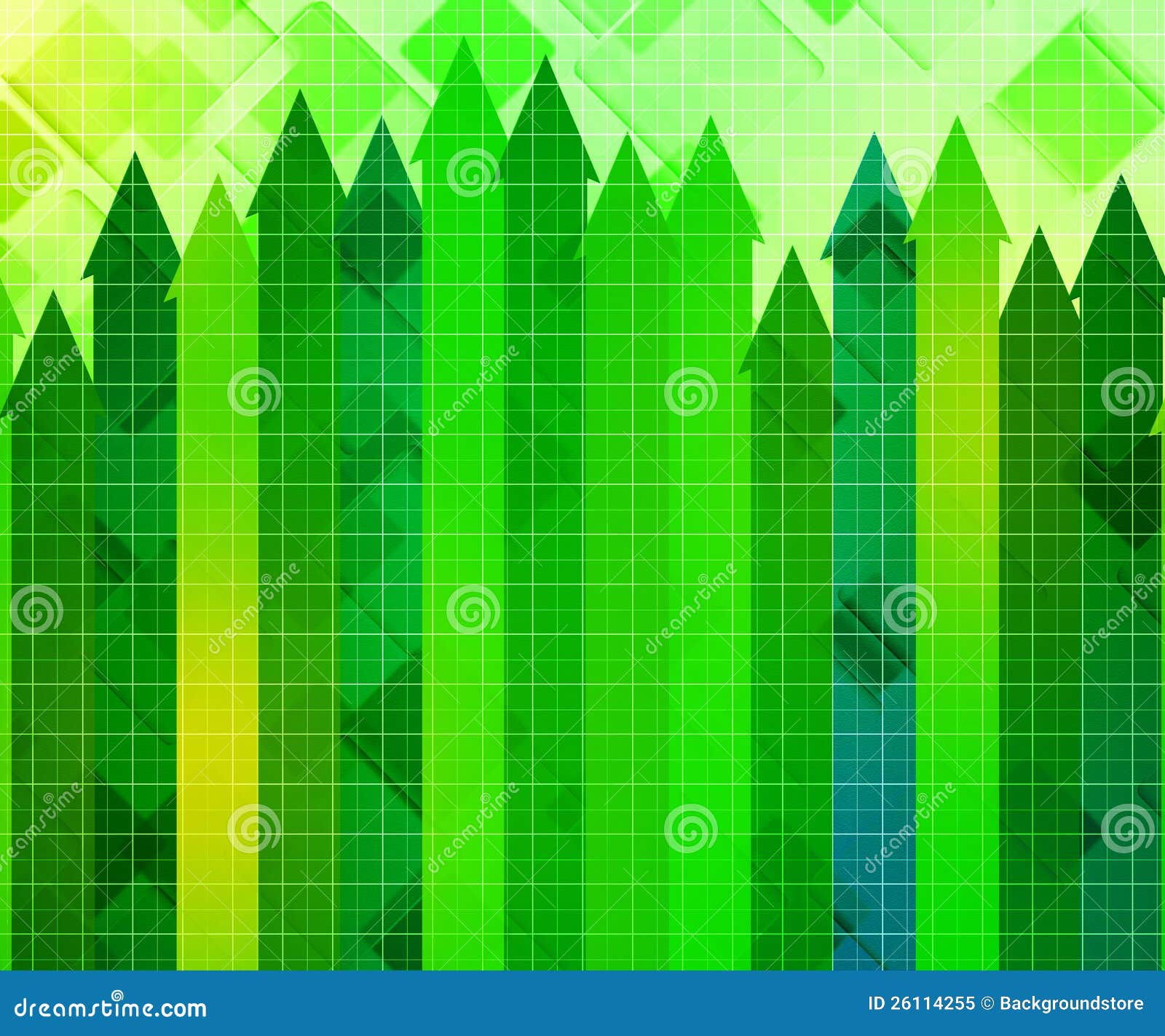 Growth Business Chart Background Stock Illustration - Illustration of ...
