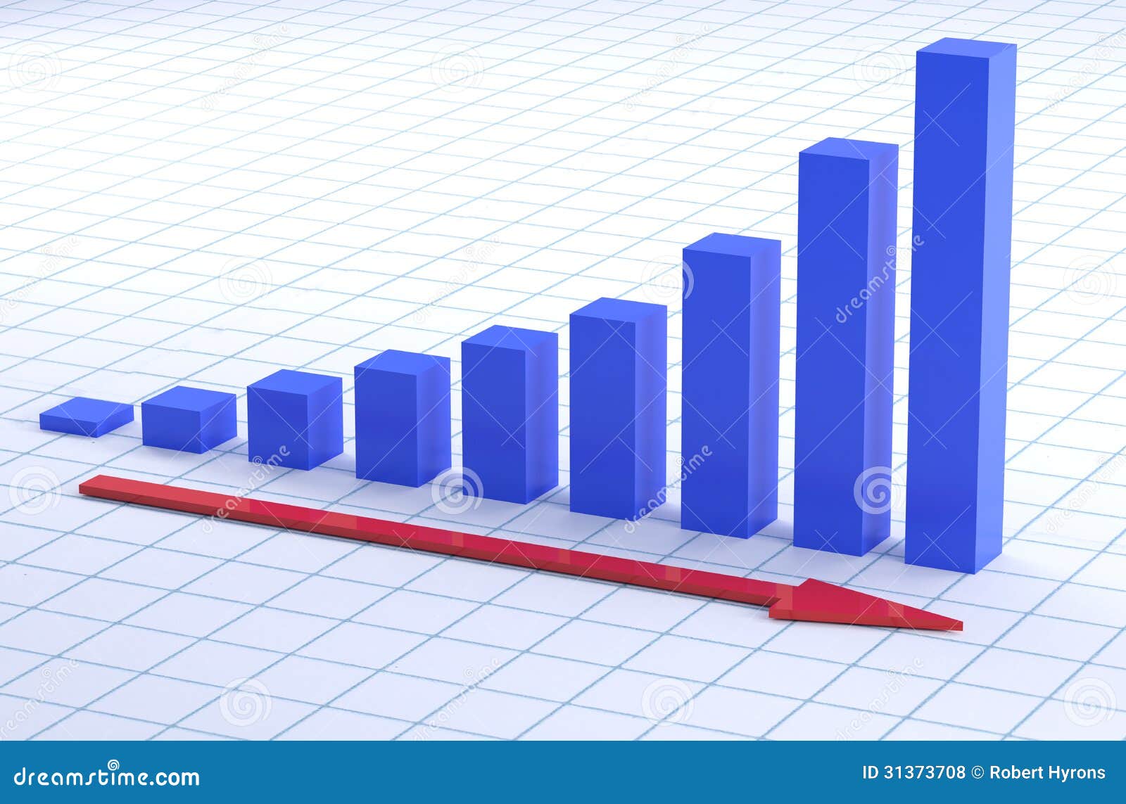 Growth chart stock illustration. Illustration of investment - 31373708