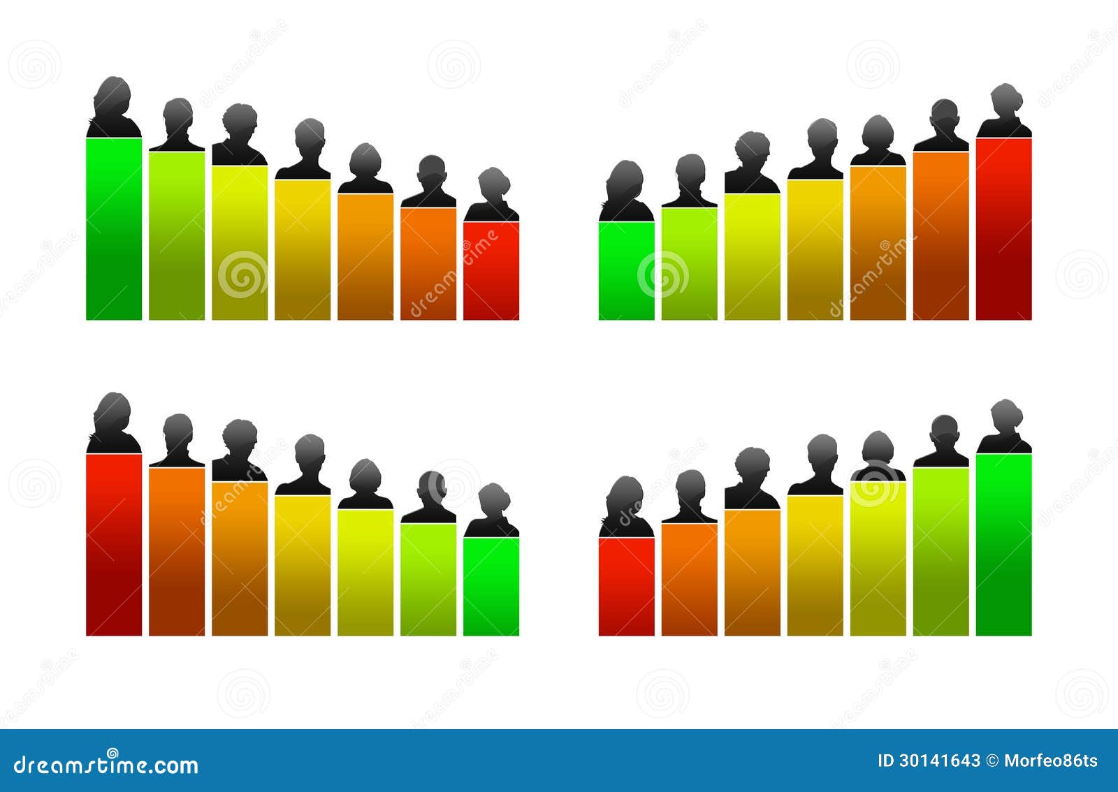Growth Chart, Evaluation and Innovation Stock Illustration ...