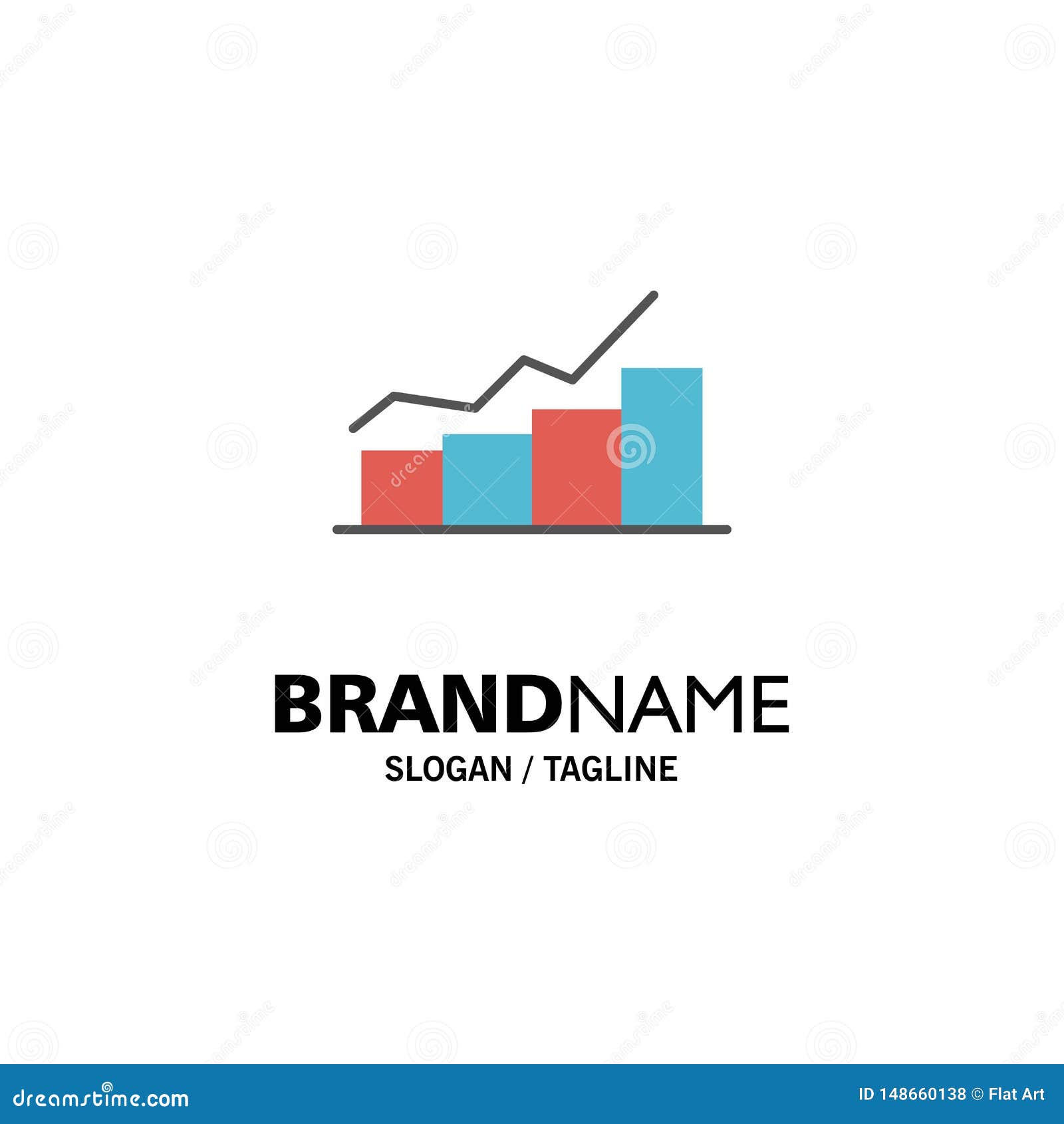Growth, Chart, Flowchart, Graph, Increase, Progress Business Logo ...