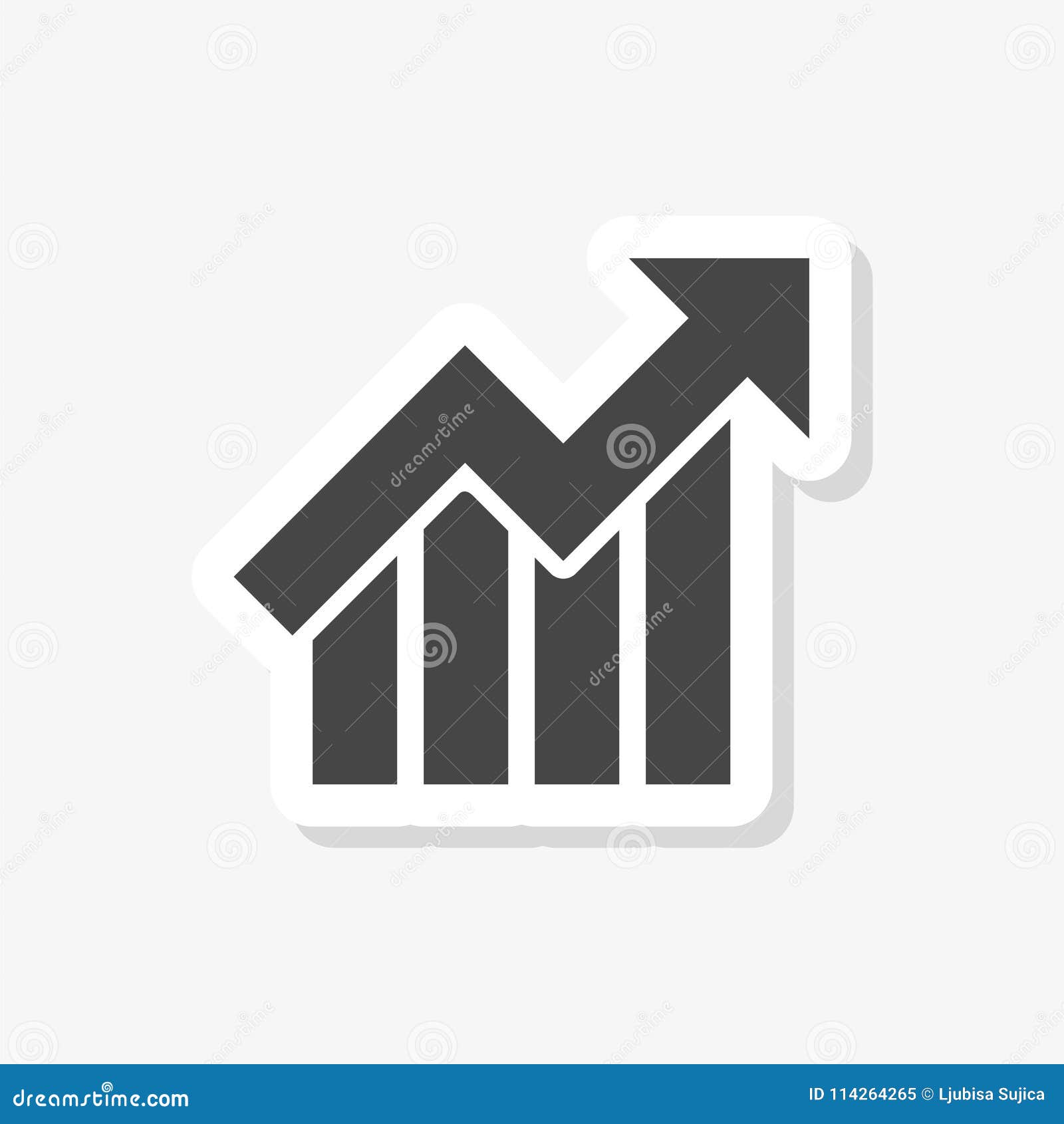 Business Growth Chart Icon