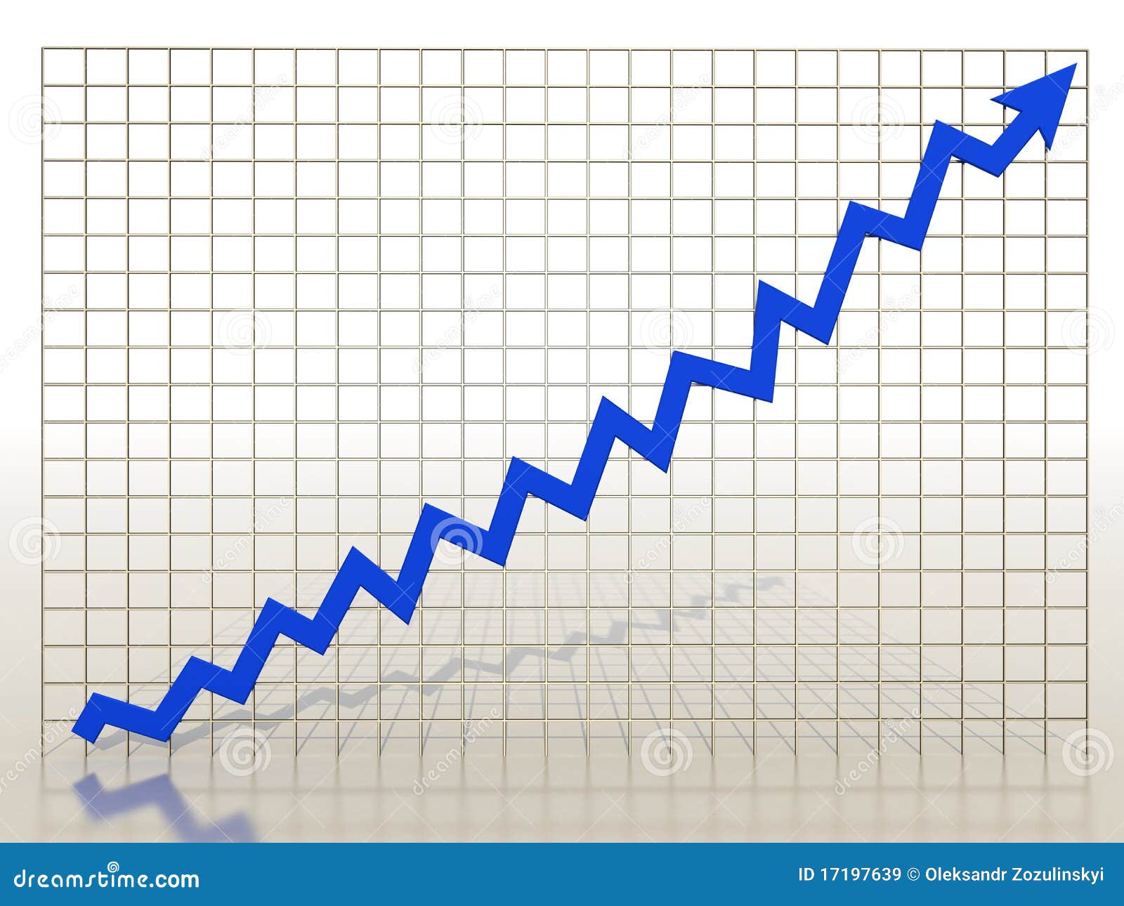 Growth Charts From The Blue Arrows Picture. Image: 17197639