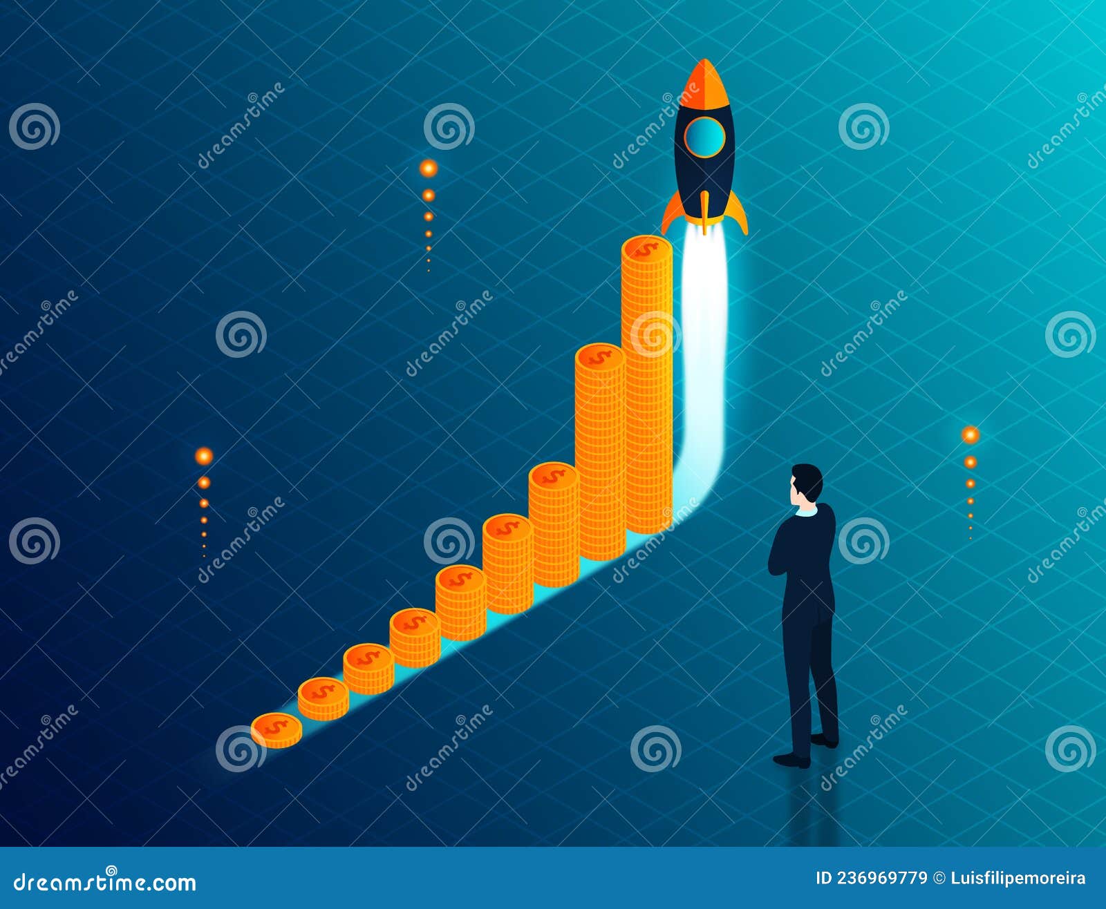 Growth Concept - Compound Interest - Compound Annual Growth Rate - CAGR ...