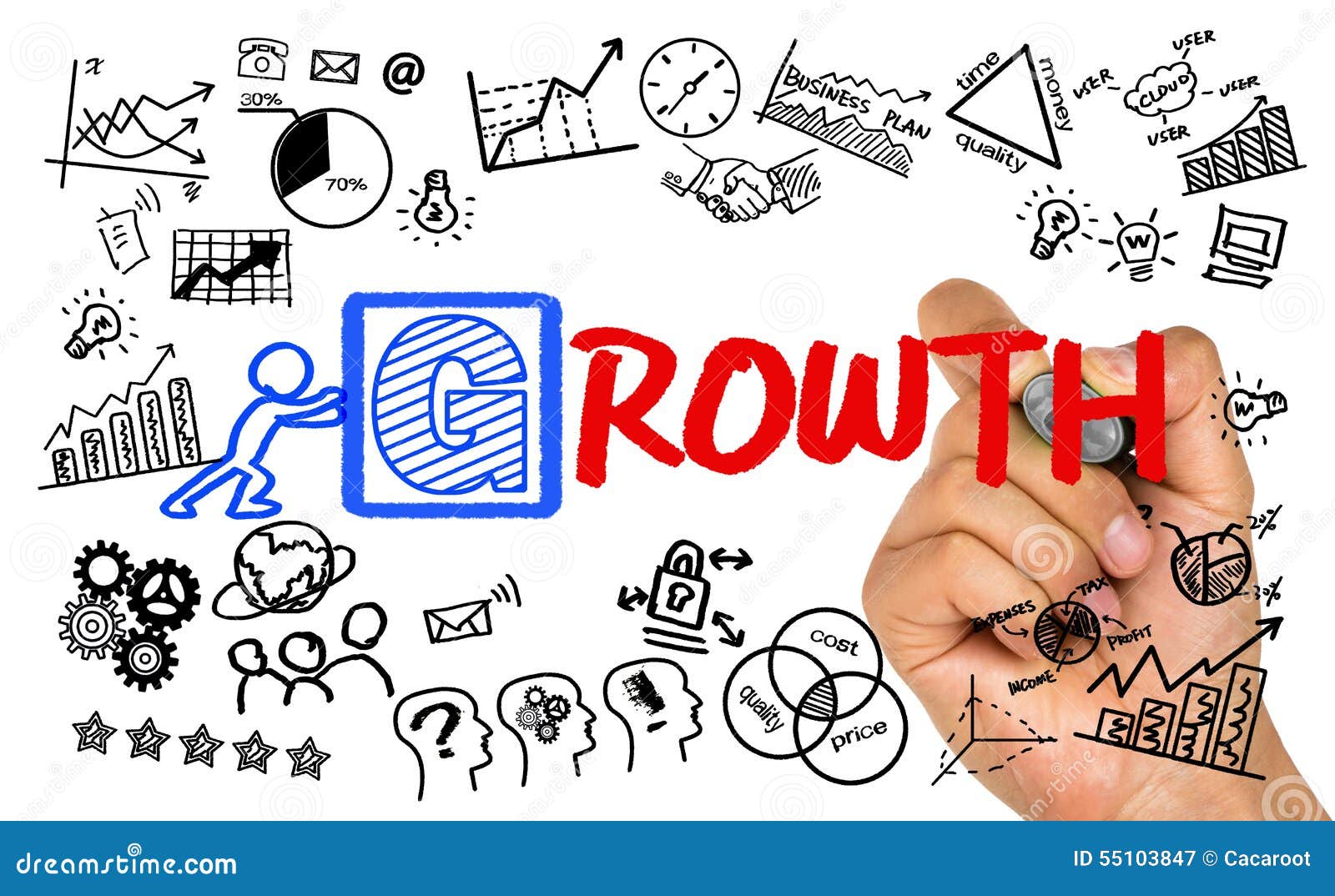 Growth concept stock image. Image of growth, decision - 55103847