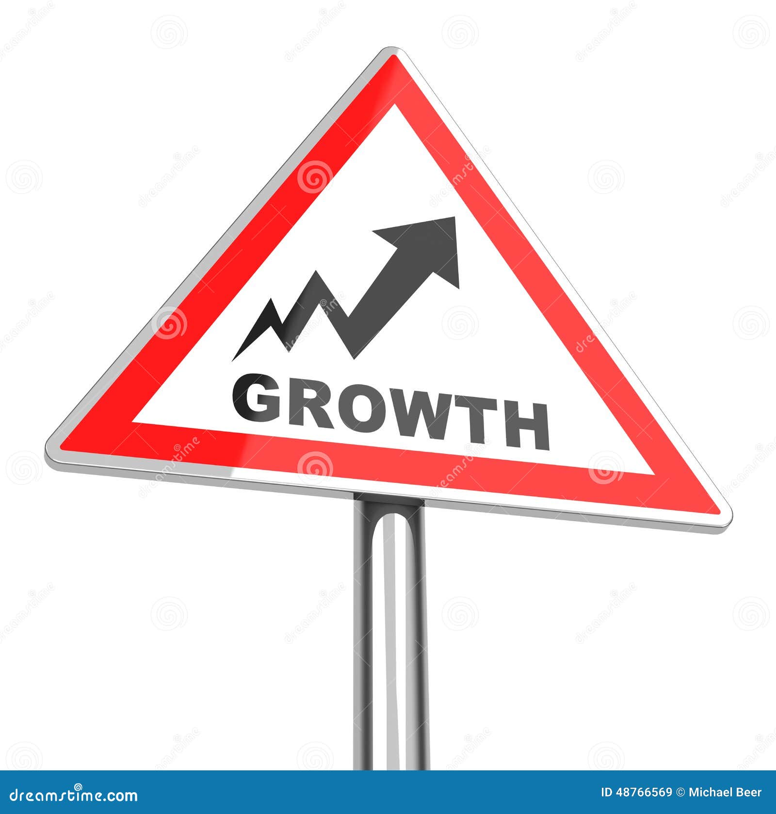 The growth stock illustration. Illustration of rise, achievement - 48766569