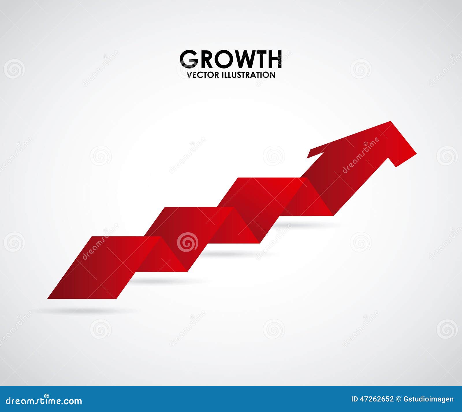 Growth design stock vector. Illustration of chart, progress - 47262652
