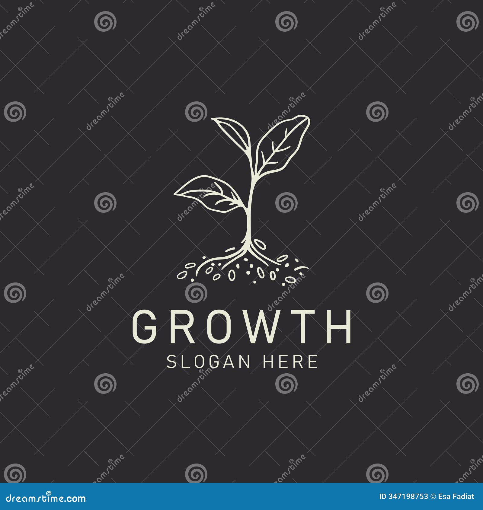 Growth and Development Logo Stock Vector - Illustration of decorative ...
