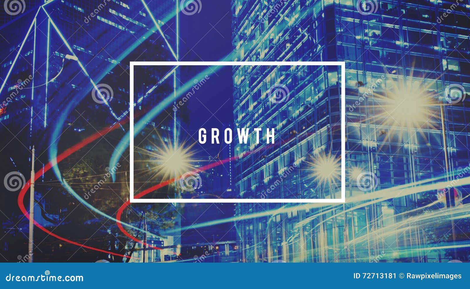 Growth Development Success Improvement Vision Concept Stock Image ...