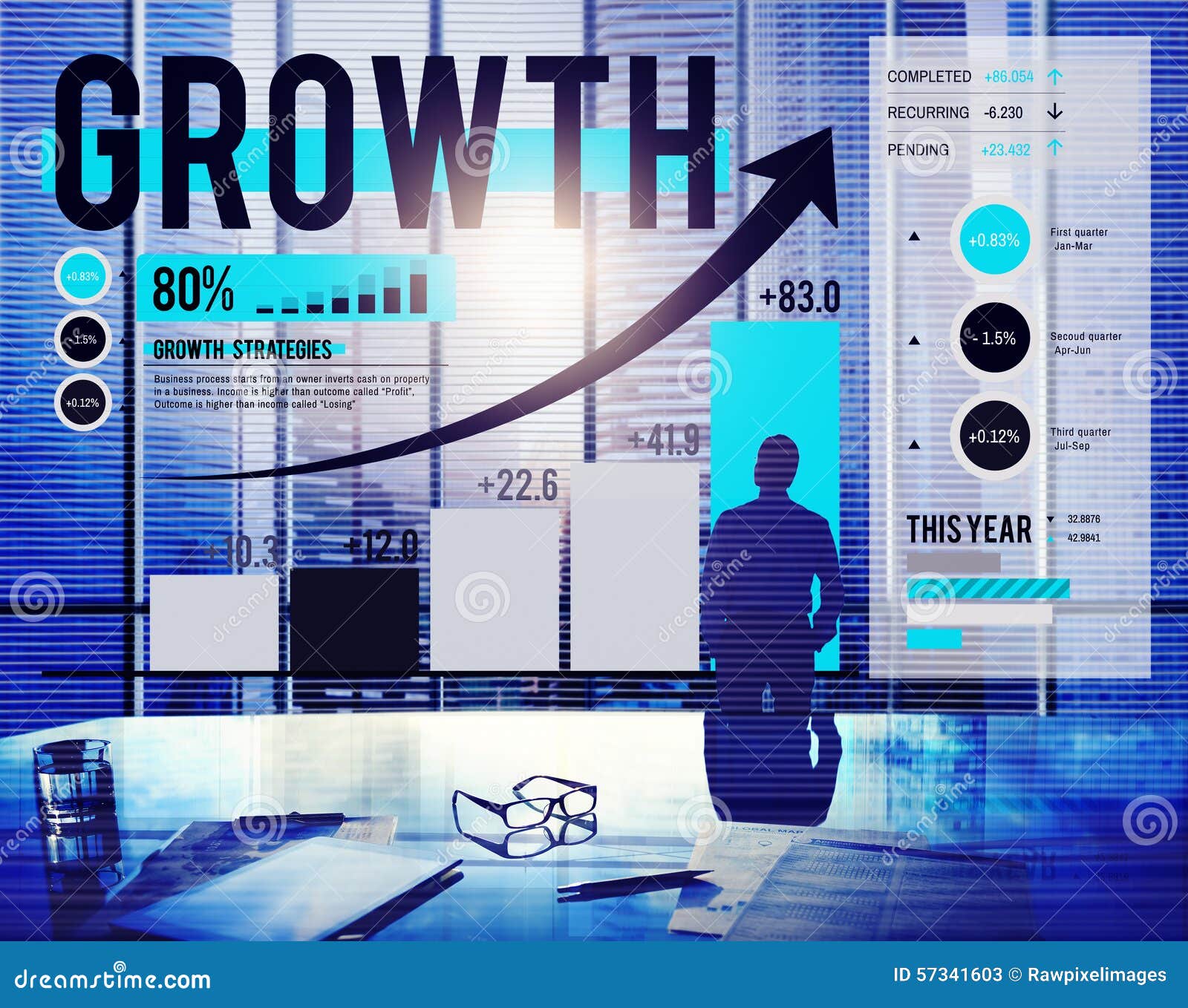 Growth Development Success Startegy Concept Stock Image - Image of ...