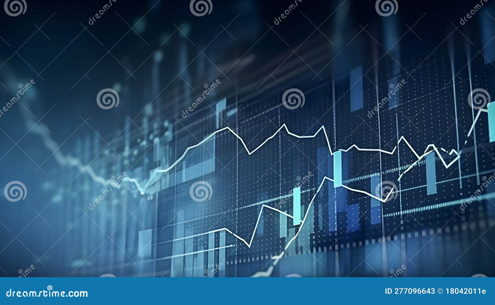 Growth Graph and Progress of Business and Analysing Financial and ...