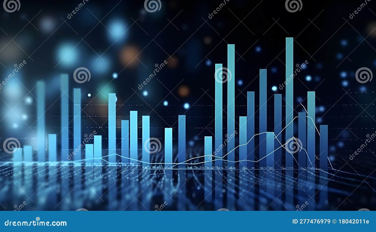 Growth Graph and Progress of Business and Analysing Financial and ...