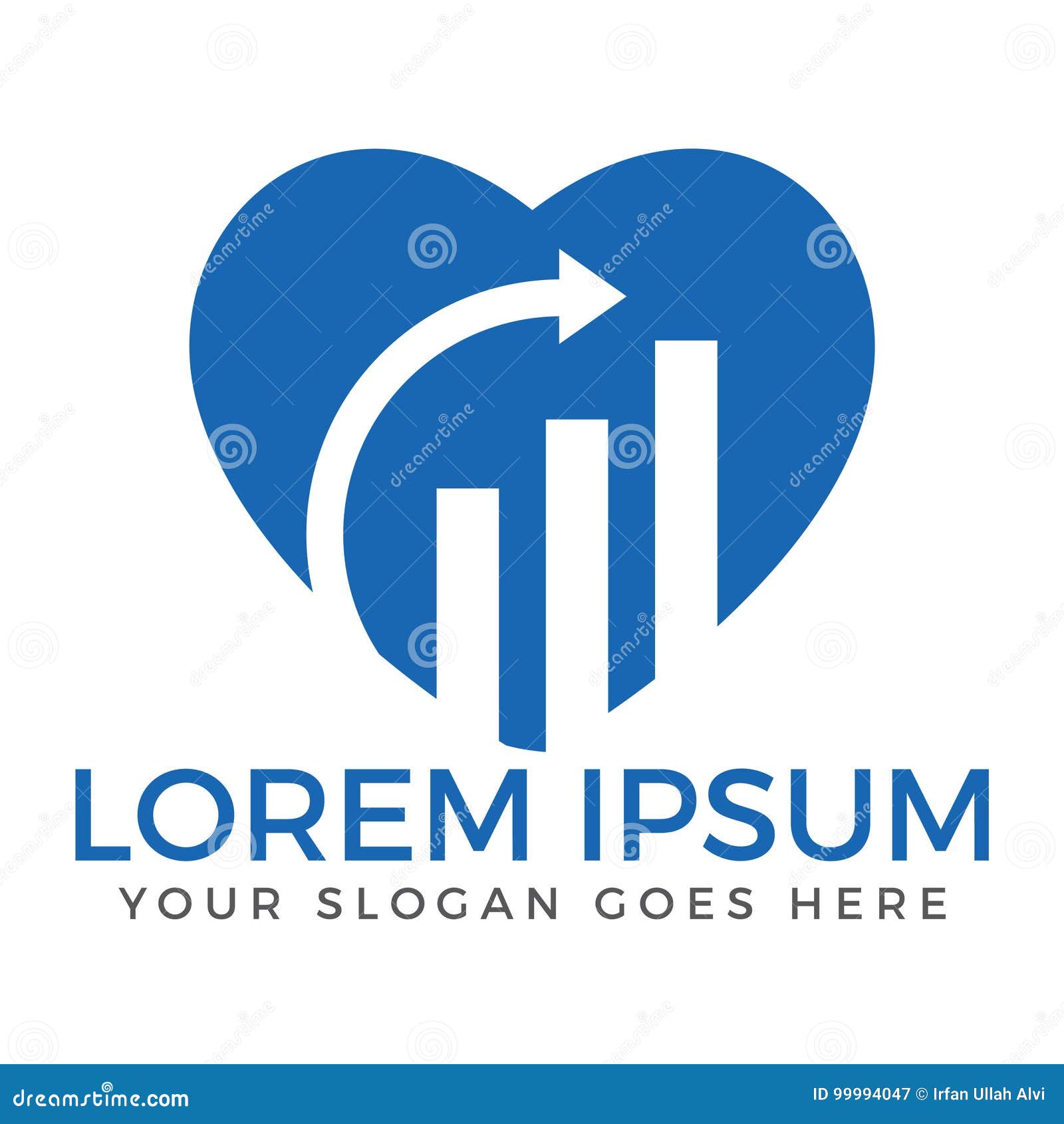 Good Progress and Success Logo Design. Stock Illustration ...