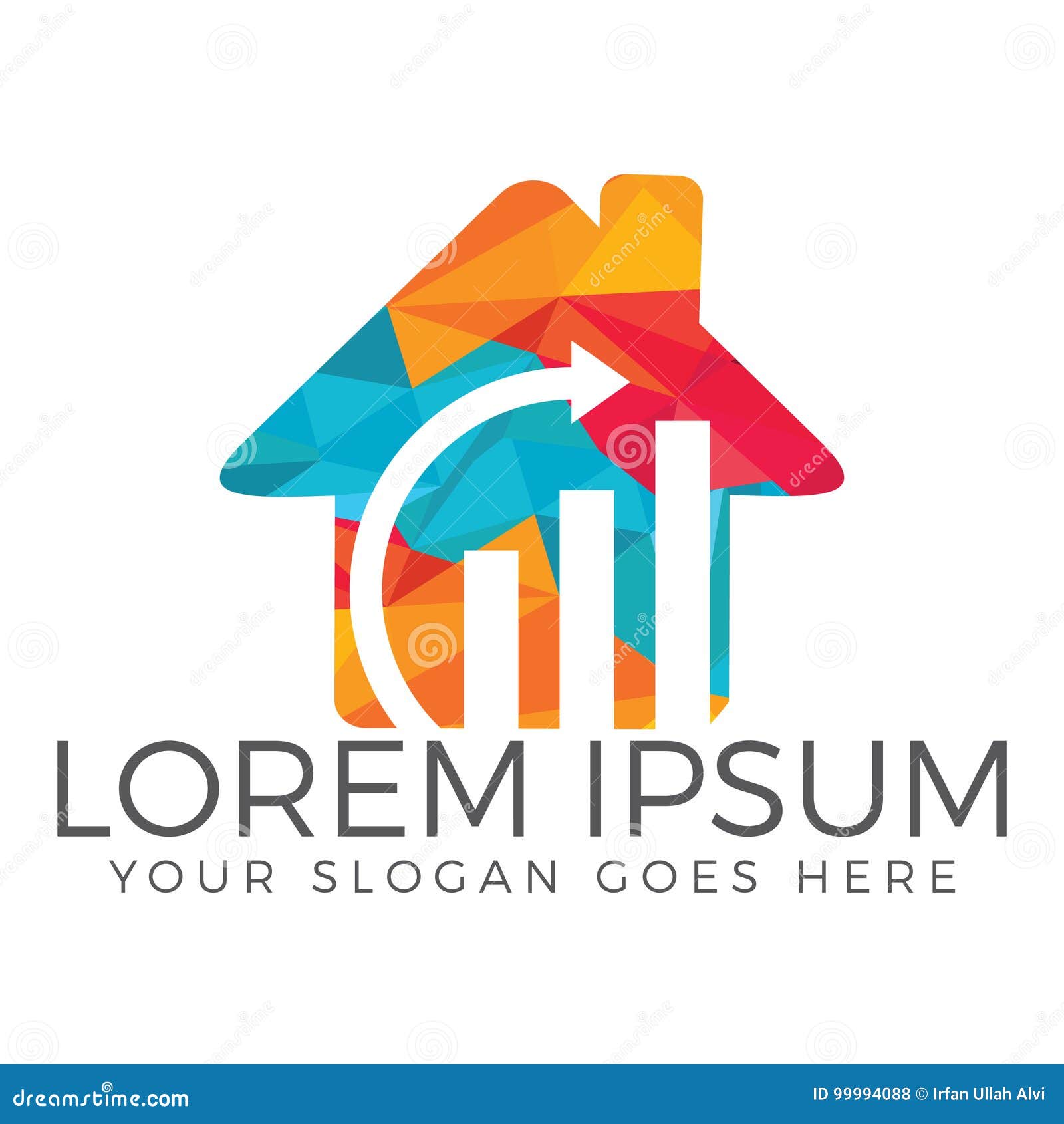 Good Progress and Success Logo Design. Stock Illustration ...