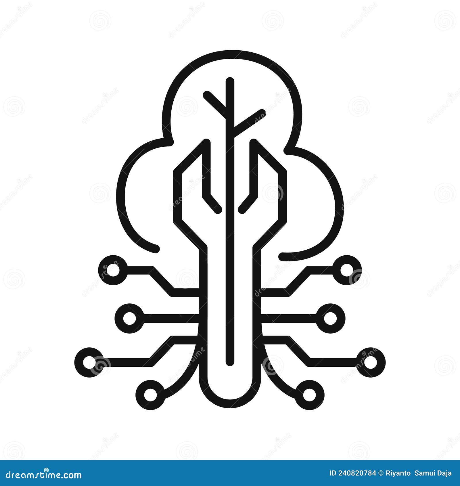 Growth Hacking Black and White Icon Illustration Stock Vector ...