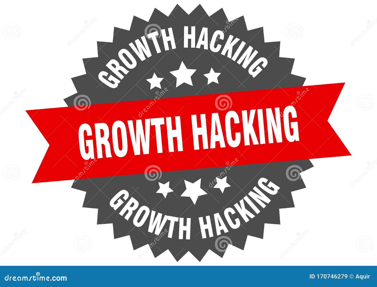 Growth Hacking Sign. Growth Hacking Circular Band Label. Growth Hacking ...
