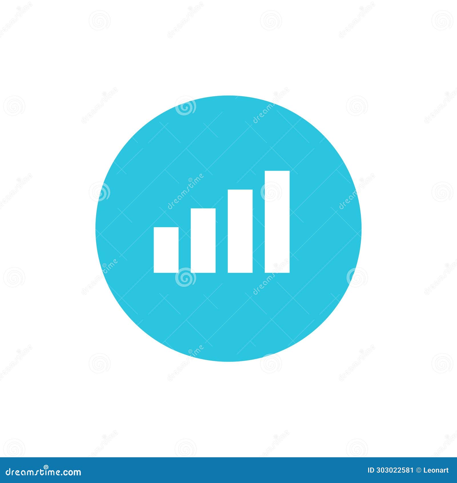 Growth Icon. from Blue Icon Stock Vector - Illustration of challenge ...