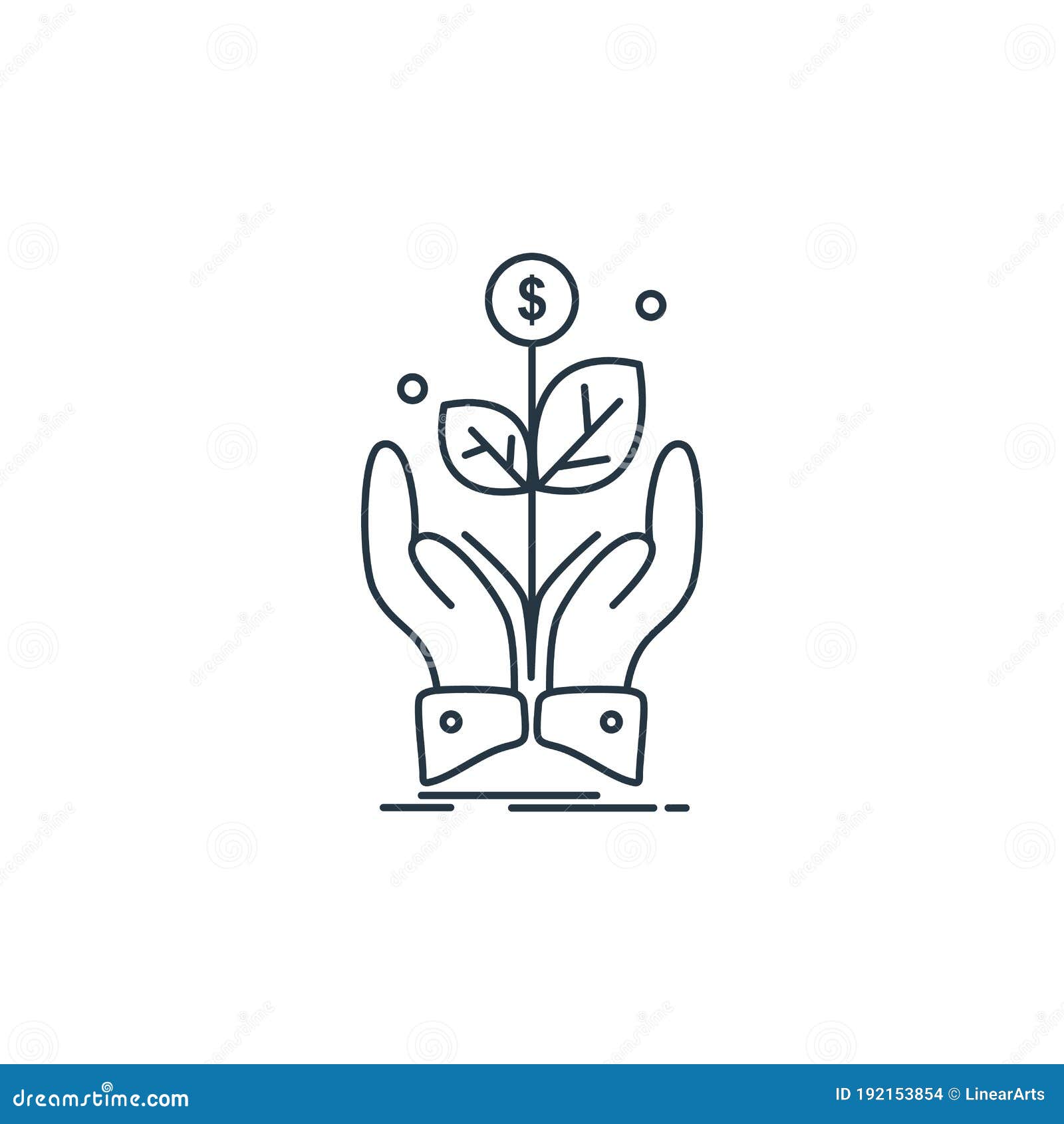 Growth Icon Vector from Analytic Investment and Balanced Scorecard ...