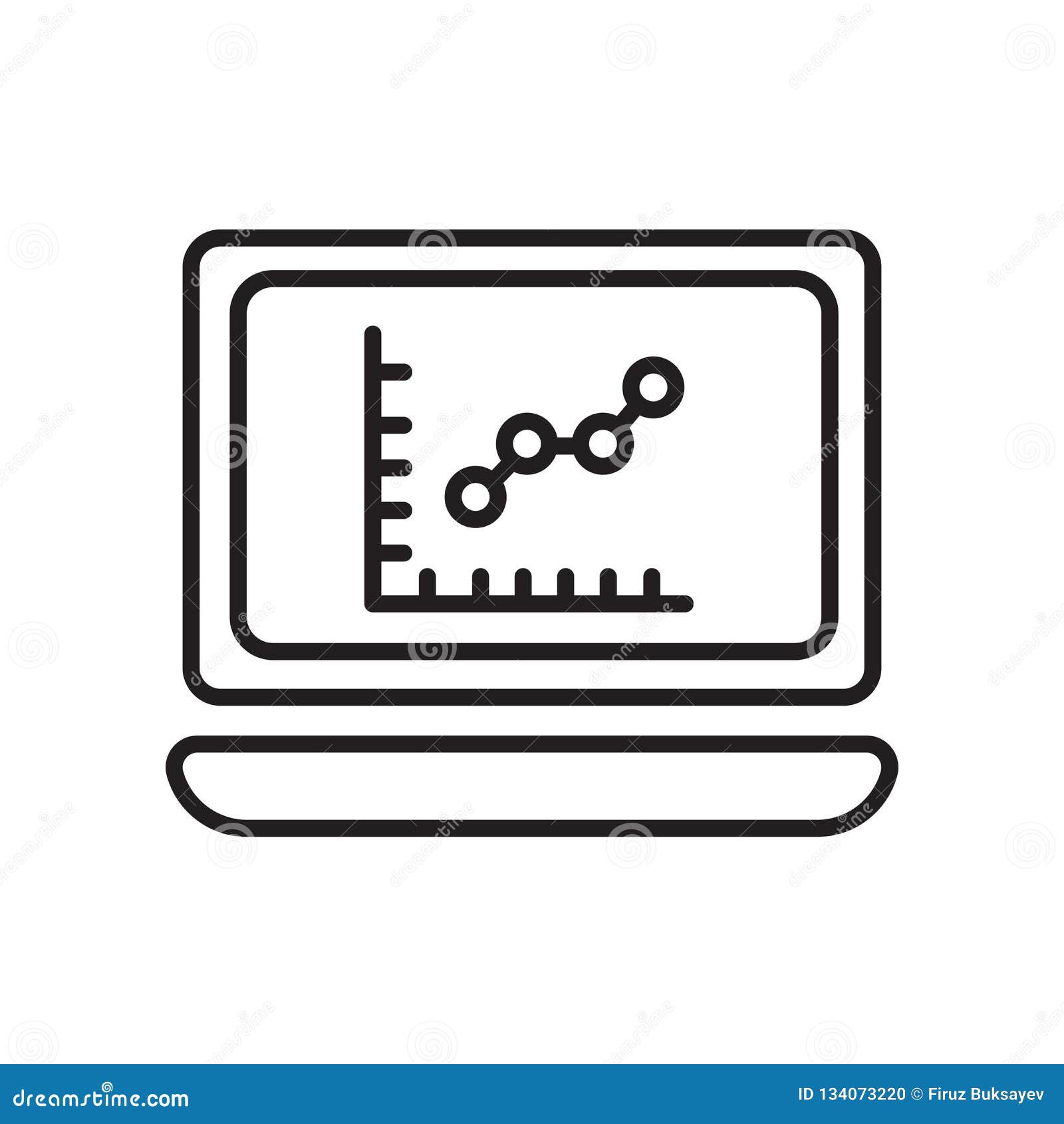 Growth Icon Vector Isolated on White Background, Growth Sign , Sign and ...